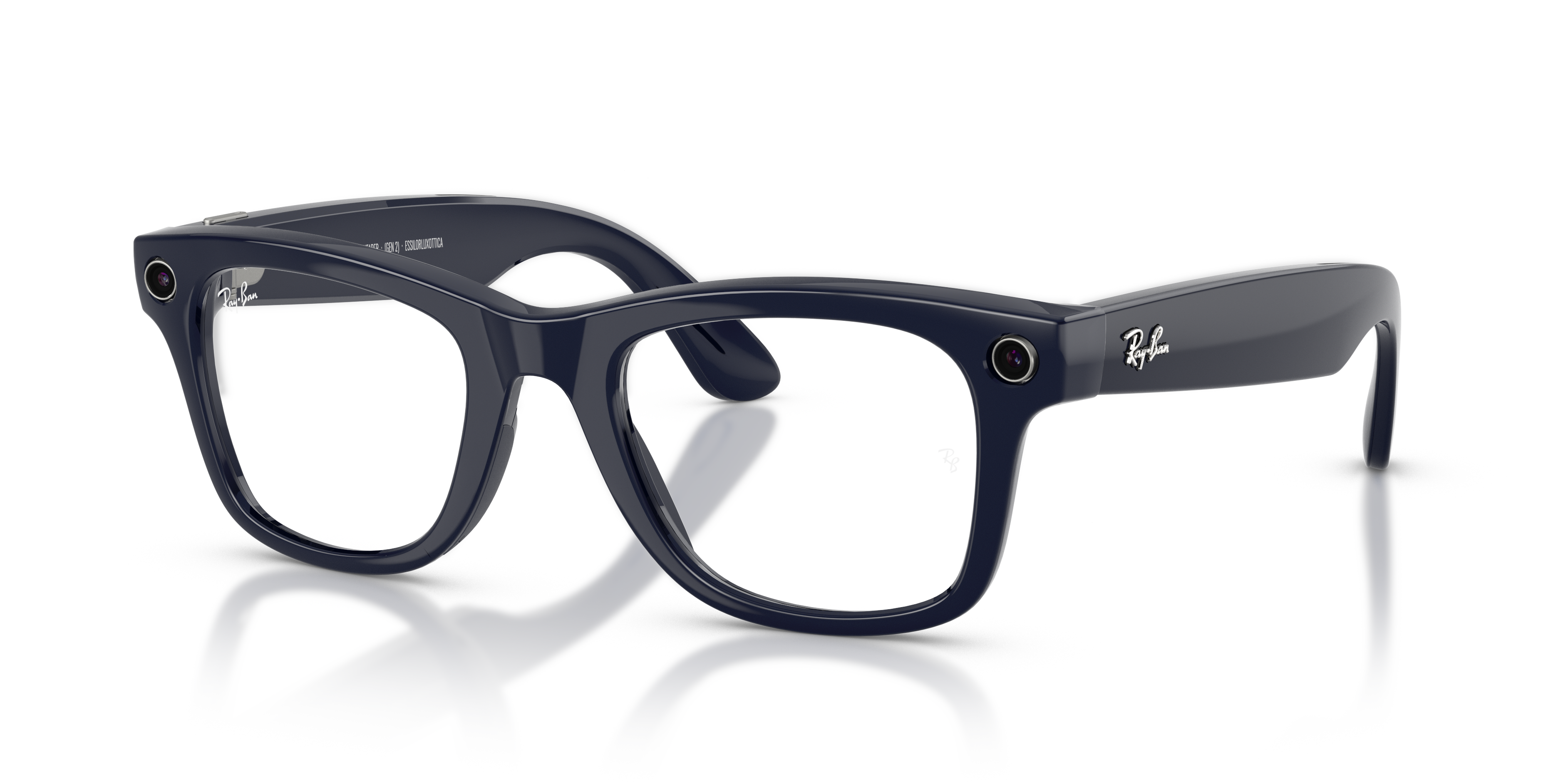 Ray-ban | Meta Wayfarer - Gen 2 Sunglasses in Cosmic Blue and Clear ...