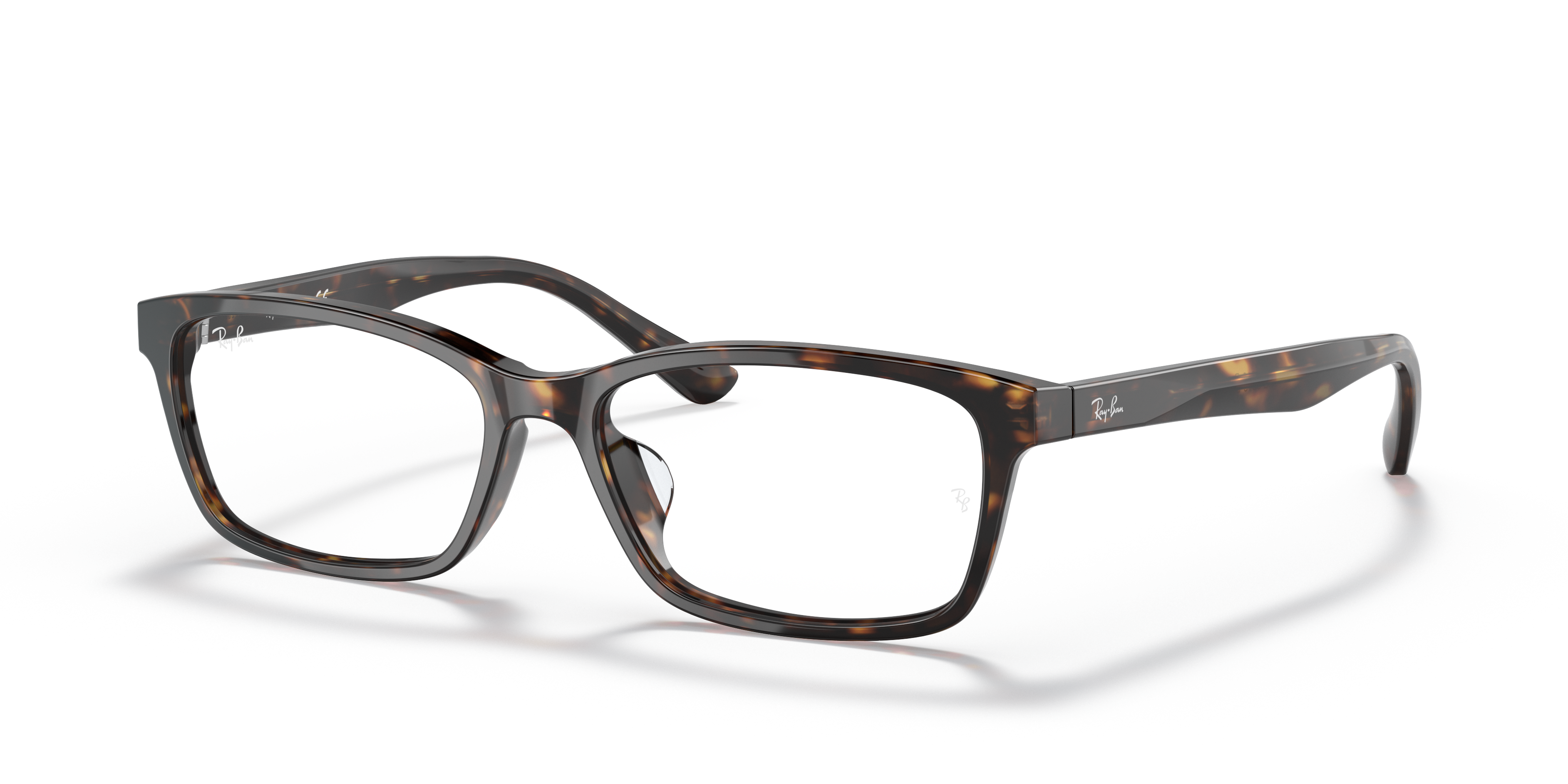 【レイバン公式ストア】 Ray-Ban® Rb5318d メガネ | ポリッシュ ハバナ フレーム (55-16) - RB5318D