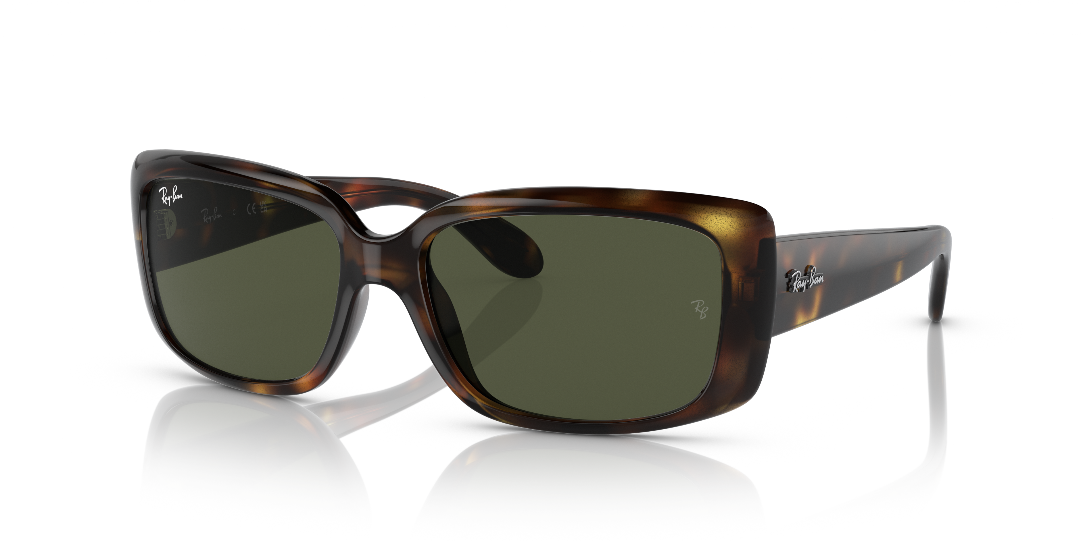 Rb4389 Sunglasses in Havana and Green - RB4389 | Ray-Ban® US