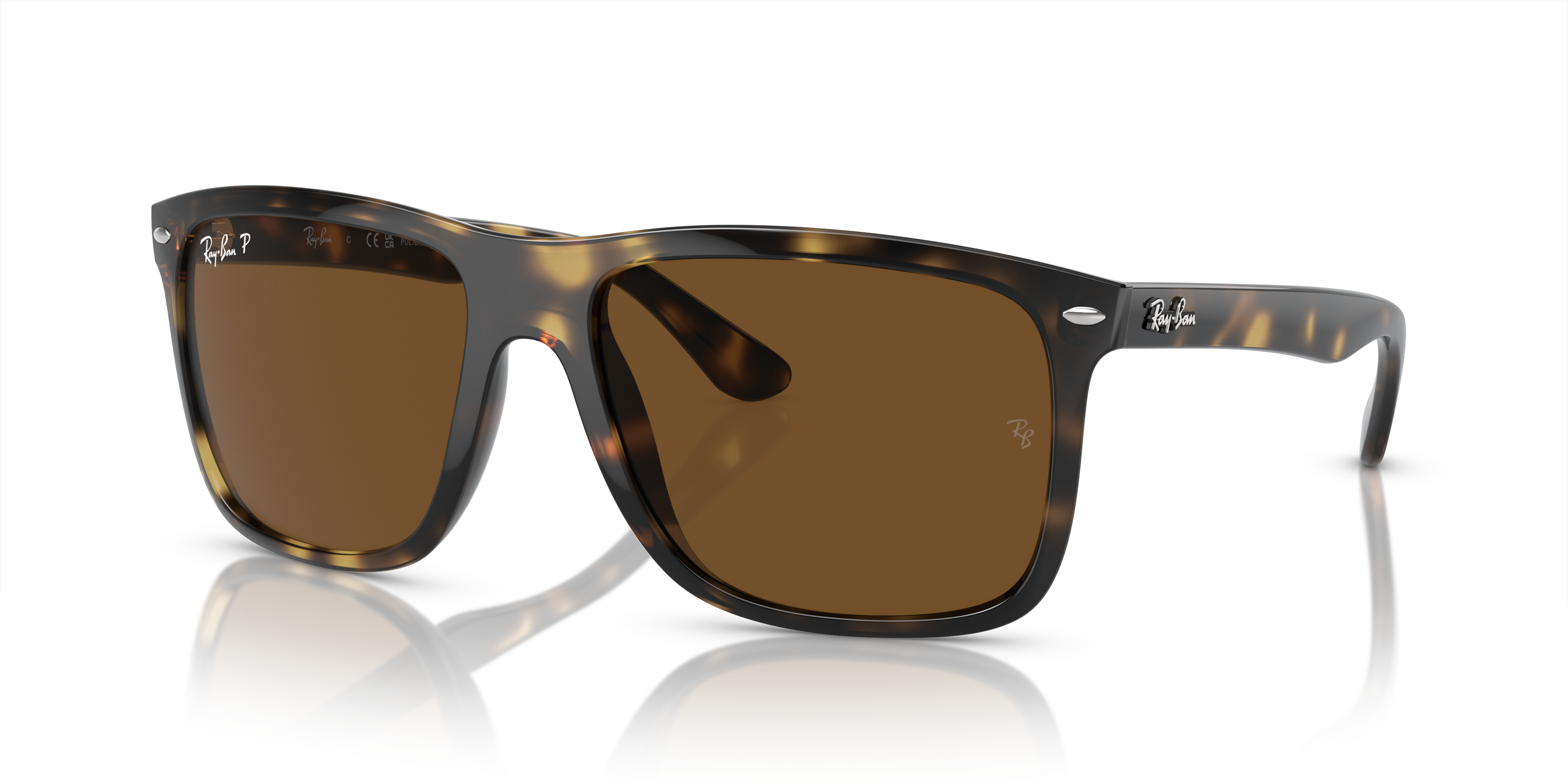 Boyfriend Two Sunglasses in Havana and Brown - RB4547 | Ray-Ban® US