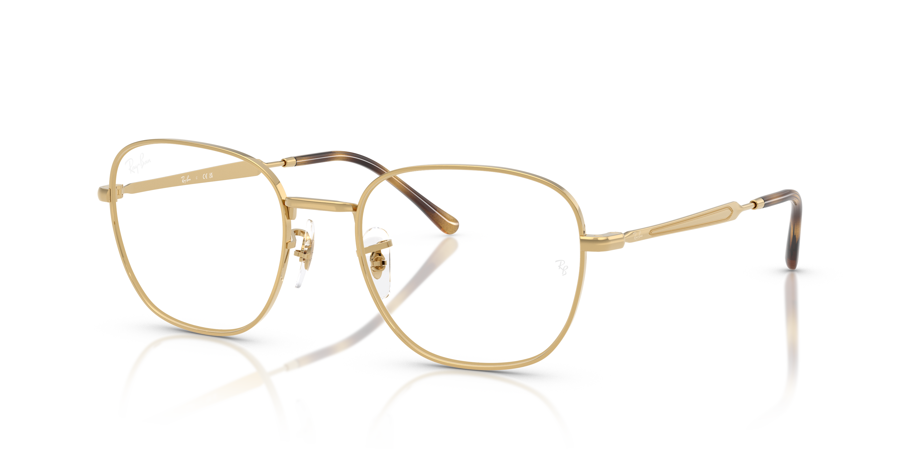 Rb6534 Optics Eyeglasses with Arista Gold Frame - RB6534 | Ray-Ban® US