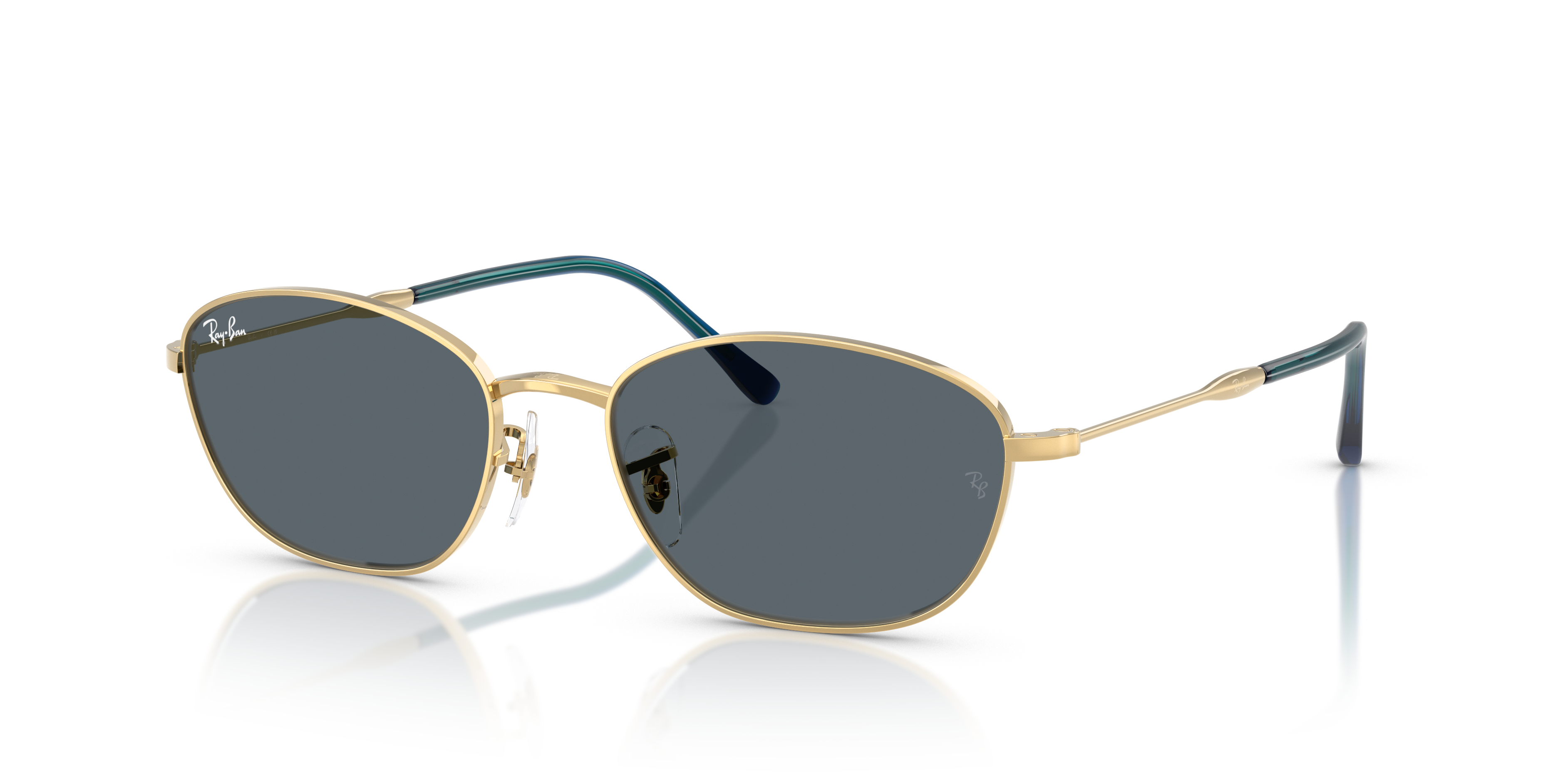 Les lunettes de soleil Rb3749 en Doré arista et Bleu - RB3749 | Ray-Ban® FR