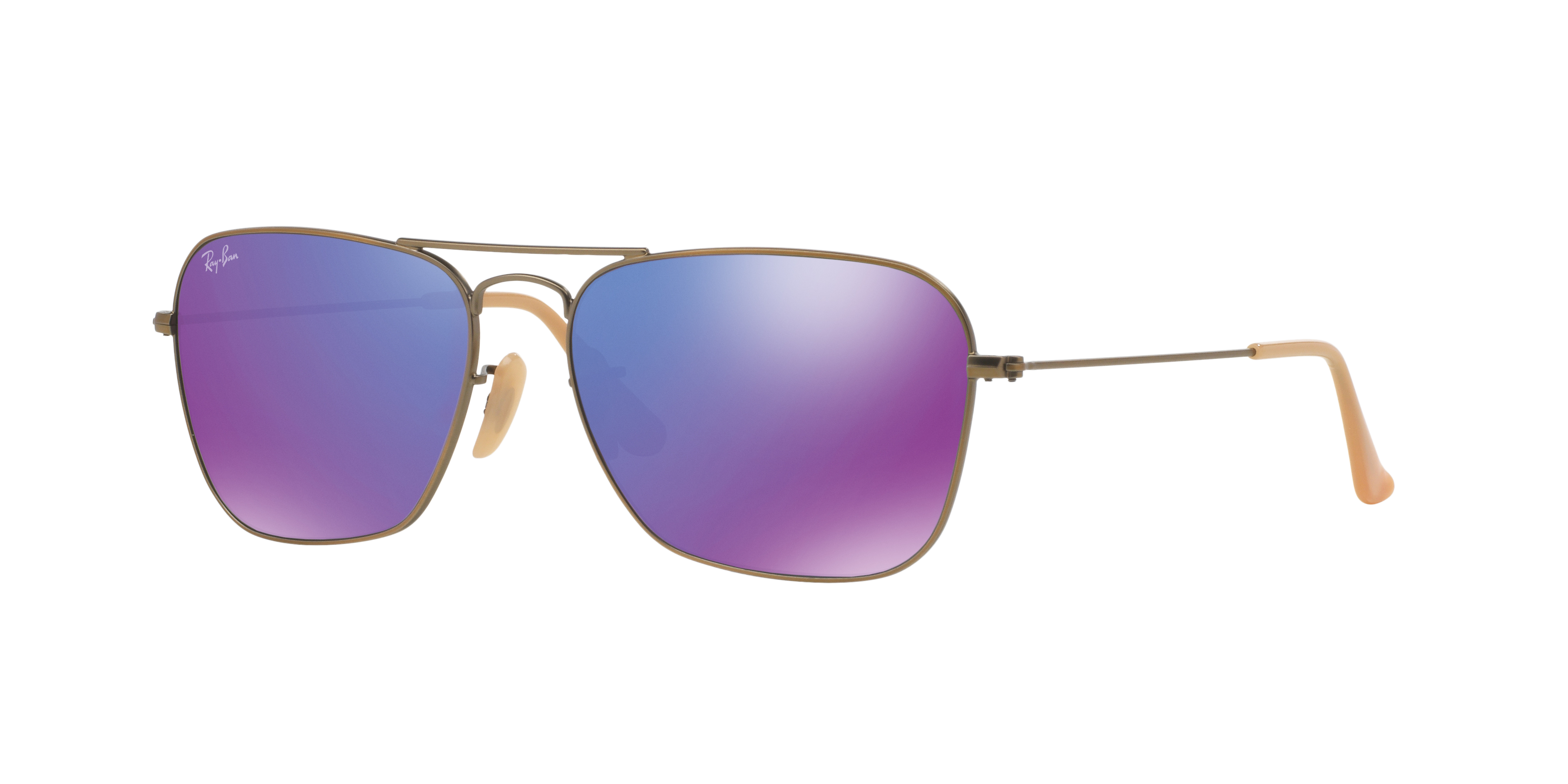 Caravan Sunglasses in Bronze-Copper and Violet - RB3136 | Ray-Ban®