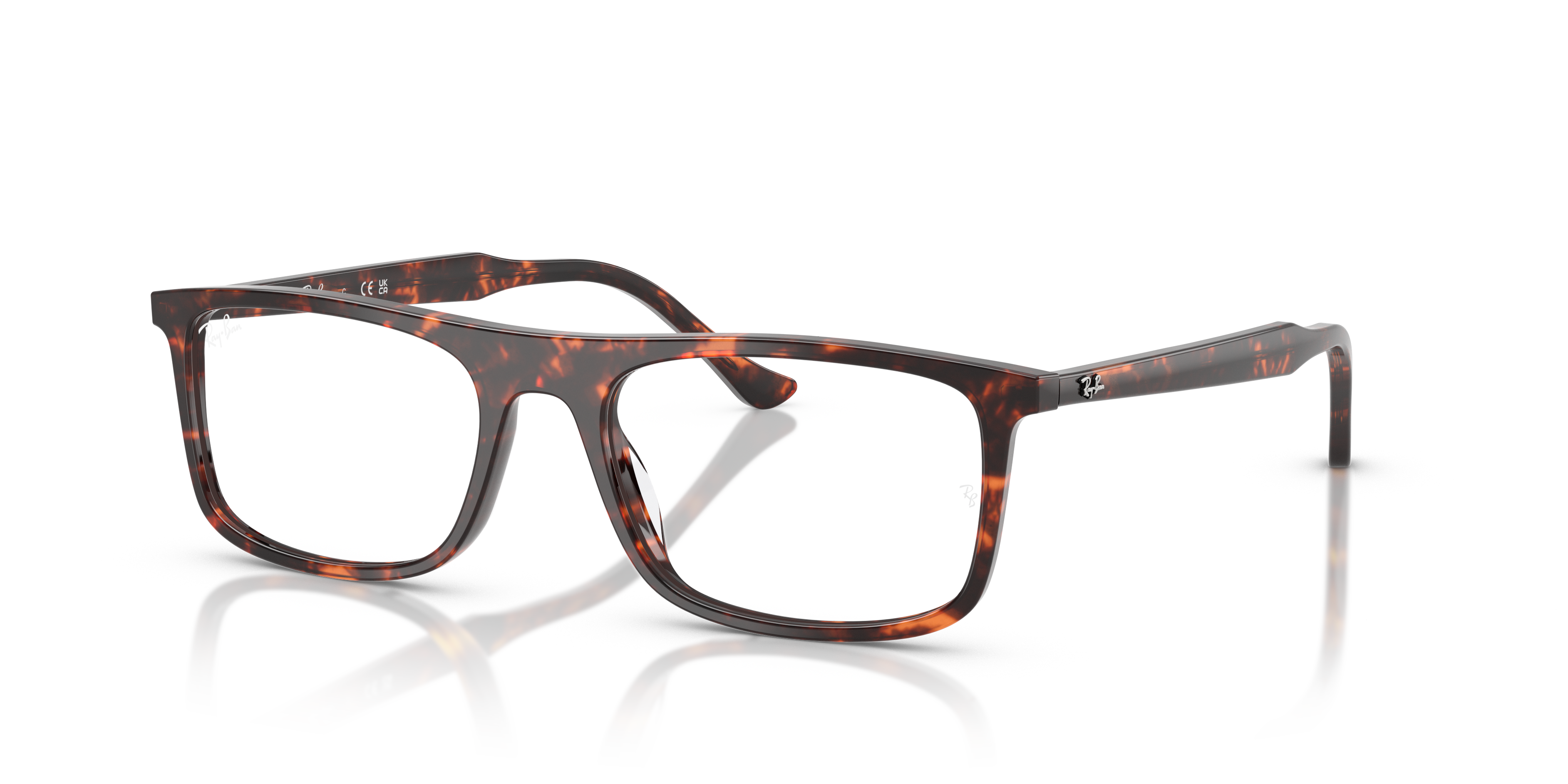 Rb5440 Optics Eyeglasses with Havana Red Tortoiseshell Frame - RB5440 ...
