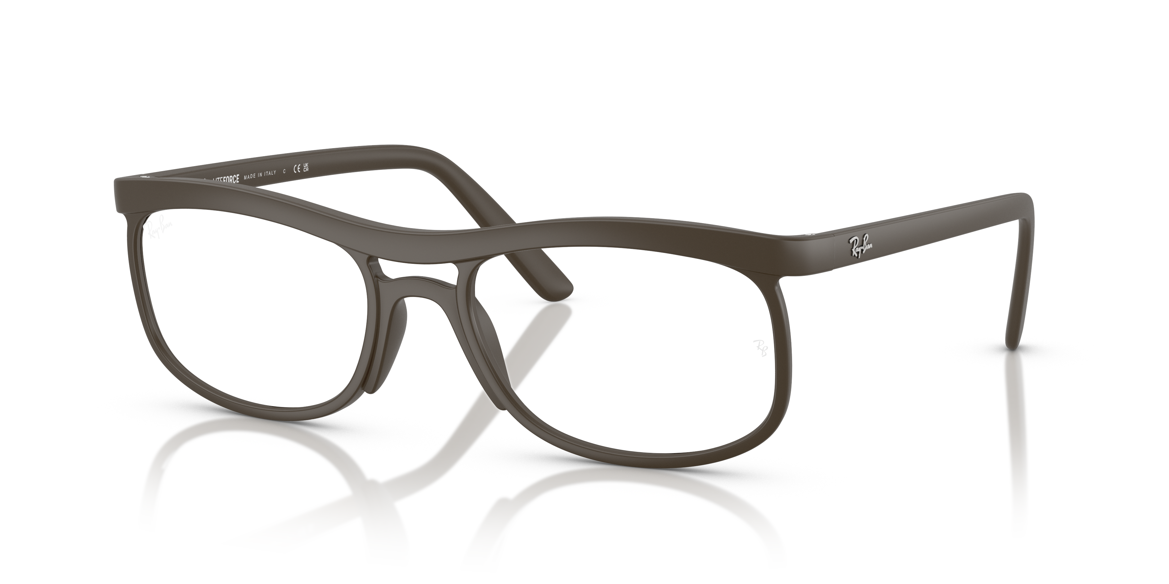 Rb7254 Optics Liteforce Eyeglasses with Sand Brown Frame - RB7254 | Ray ...