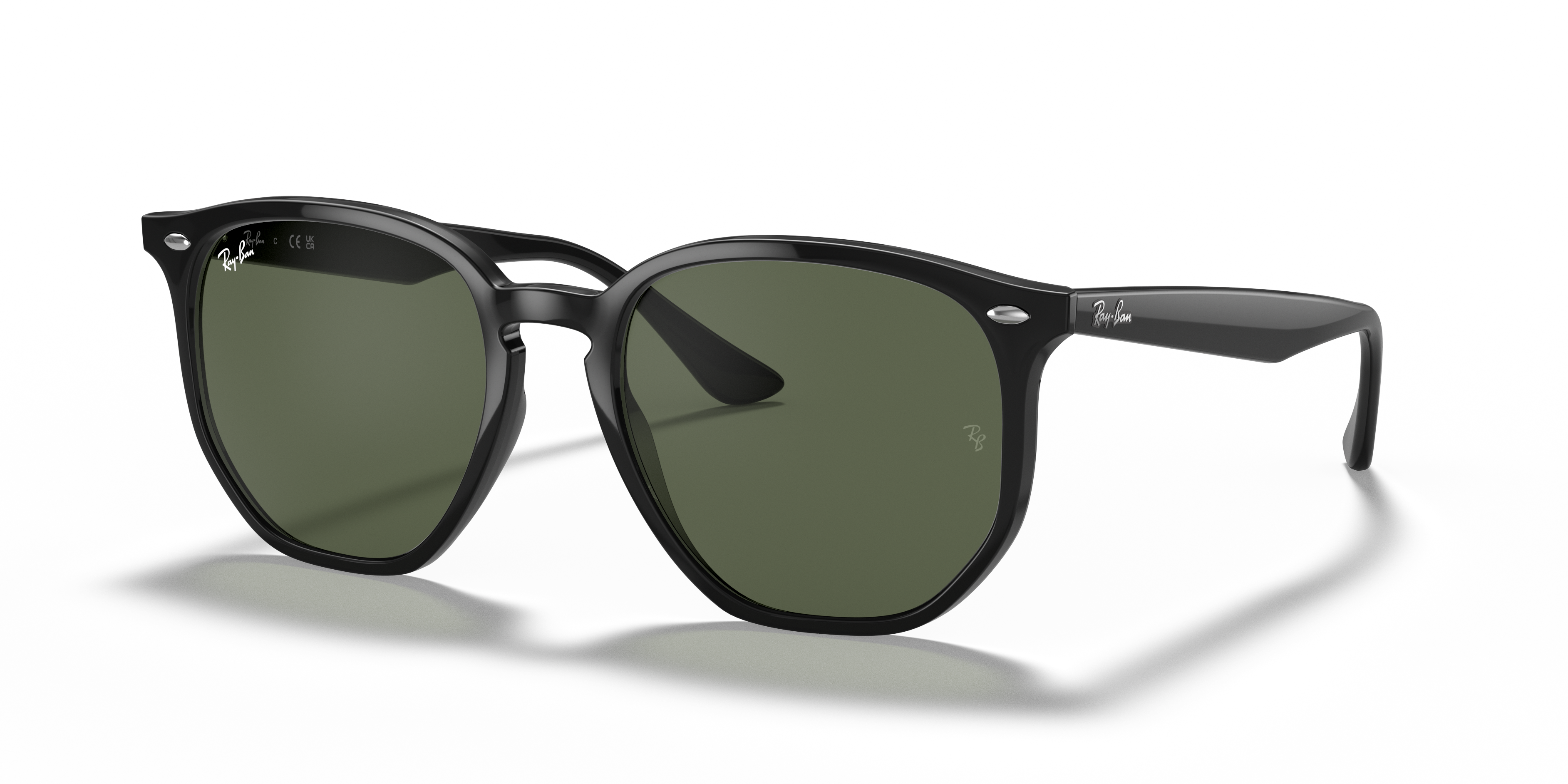 Rb4306 Sunglasses in Black and Dark Green - RB4306 | Ray-Ban® CA