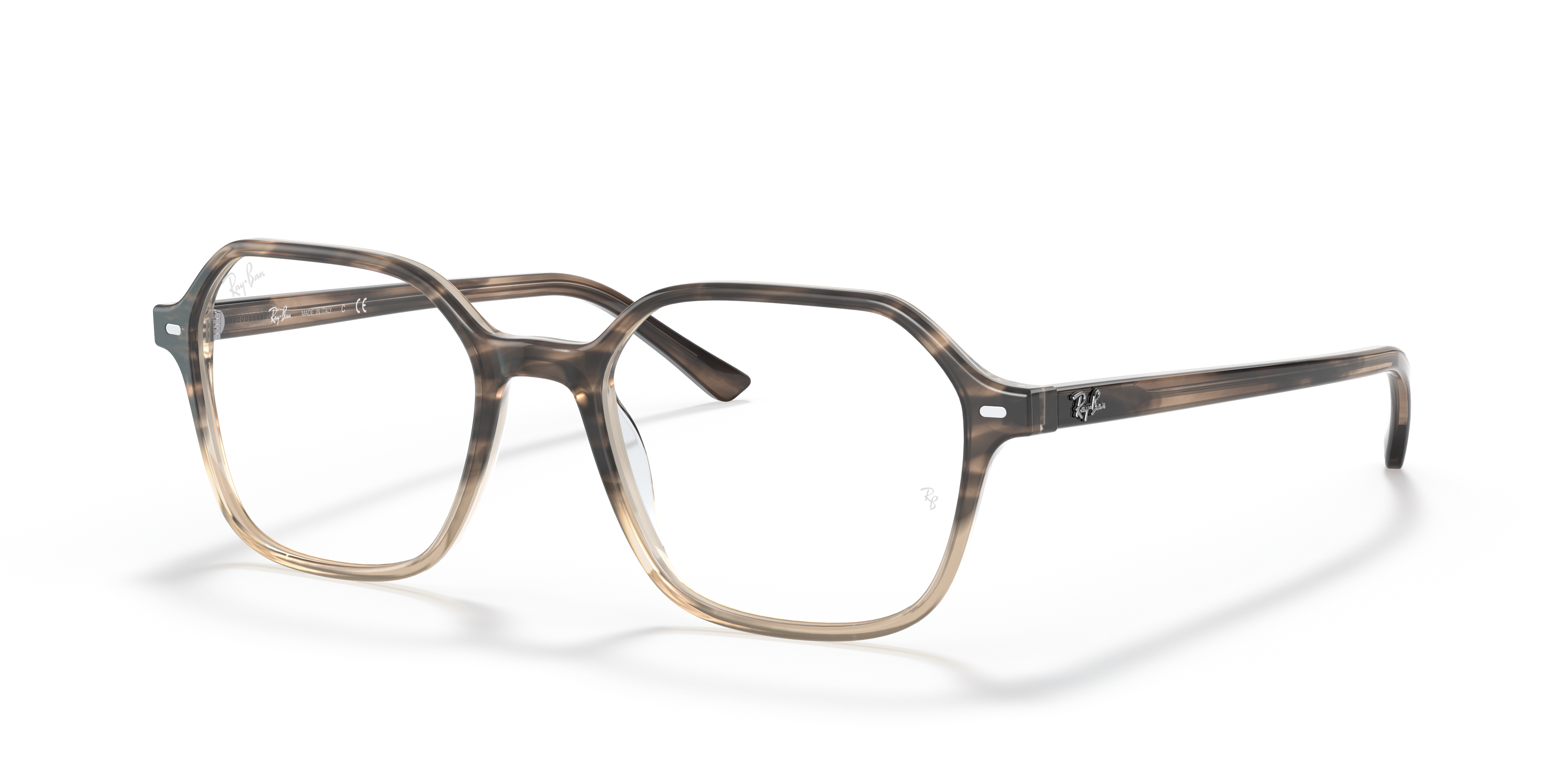 John Optics Eyeglasses with Brown Havana Frame - RB5394 | Ray-Ban® AU