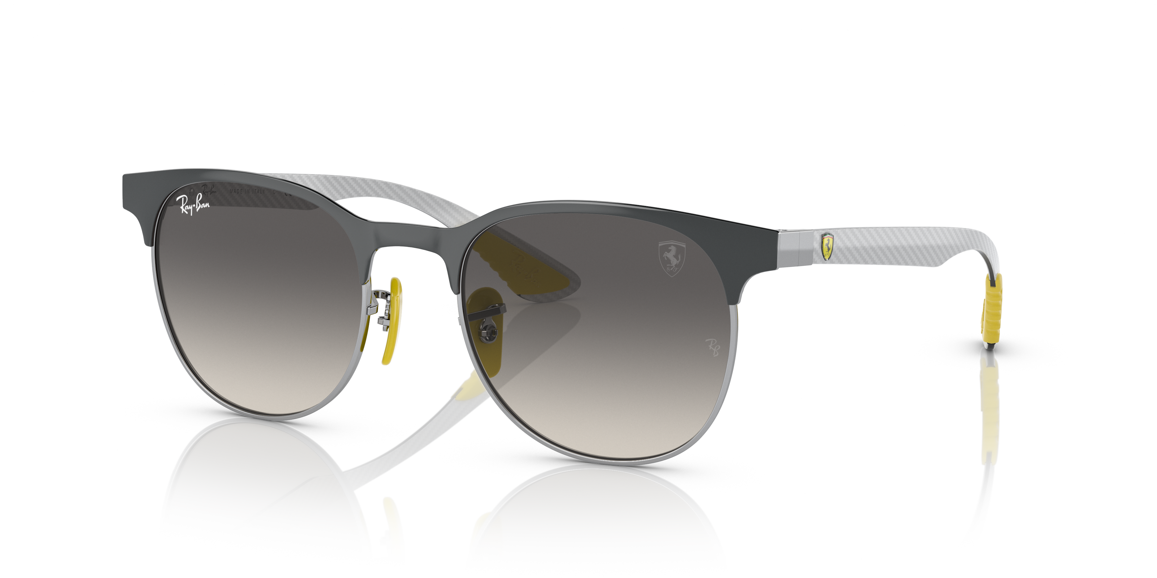Rb8327m Scuderia Ferrari Collection Sunglasses in Grey On Silver and ...