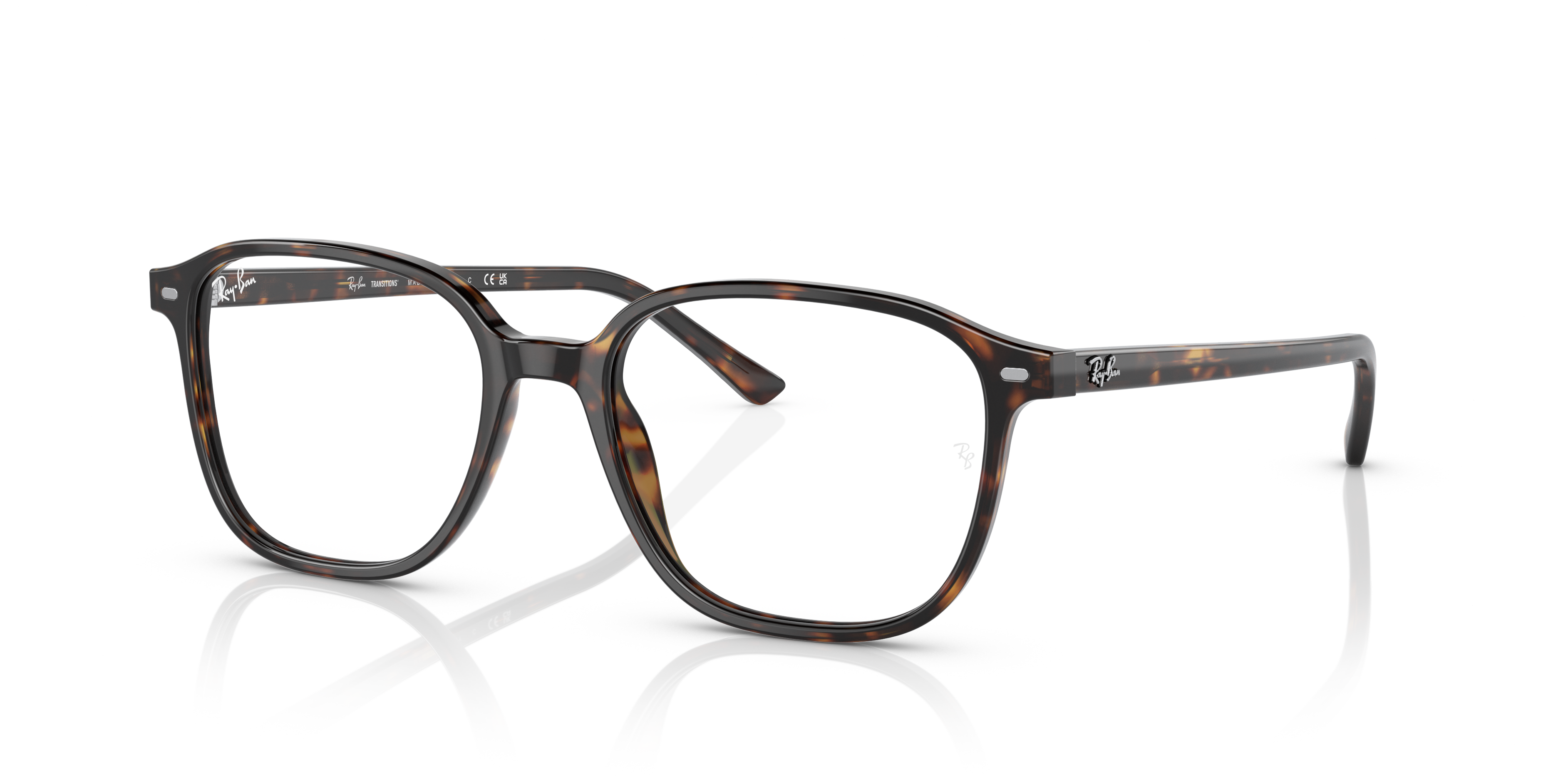 Leonard Transitions® Sunglasses in Havana and Clear/Grey - RB2193 | Ray ...