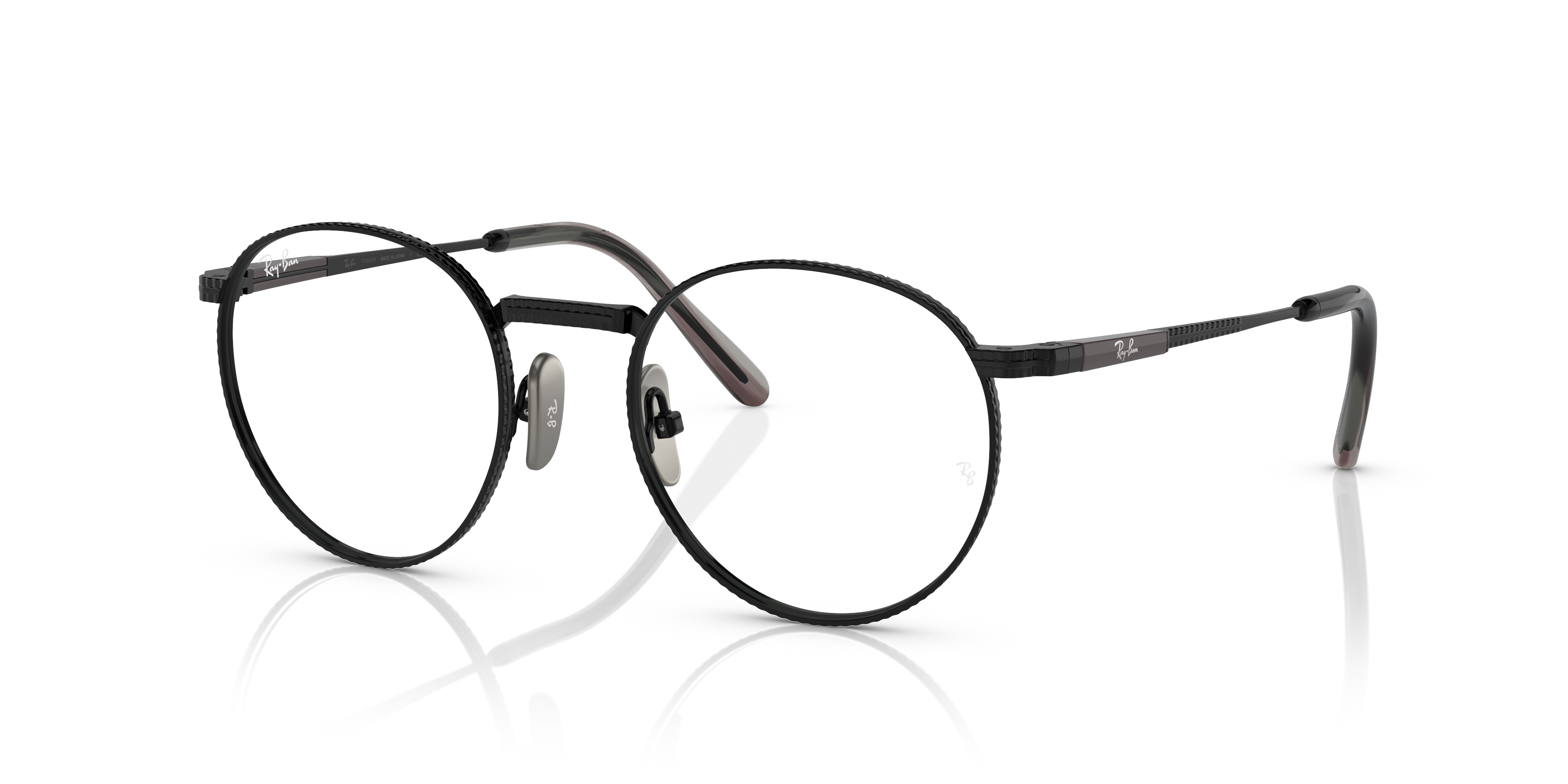 Round Ii Titanium Optics Brillen mit Schwarz Rahmen - RB8237V | Ray-Ban® DE