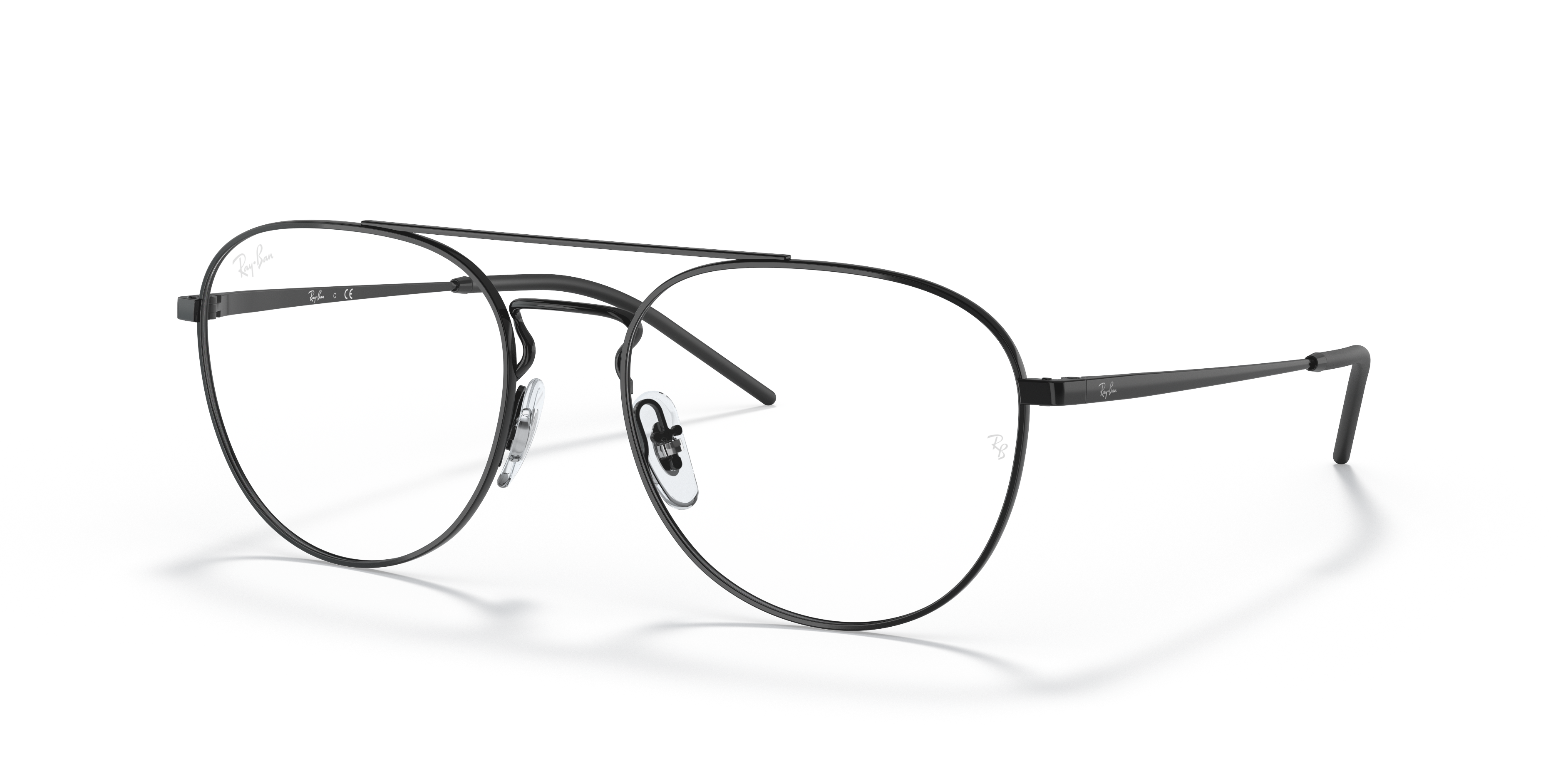 Rb6414 Optics Eyeglasses with Polished Black Frame - RB6414 | Ray-Ban® AU