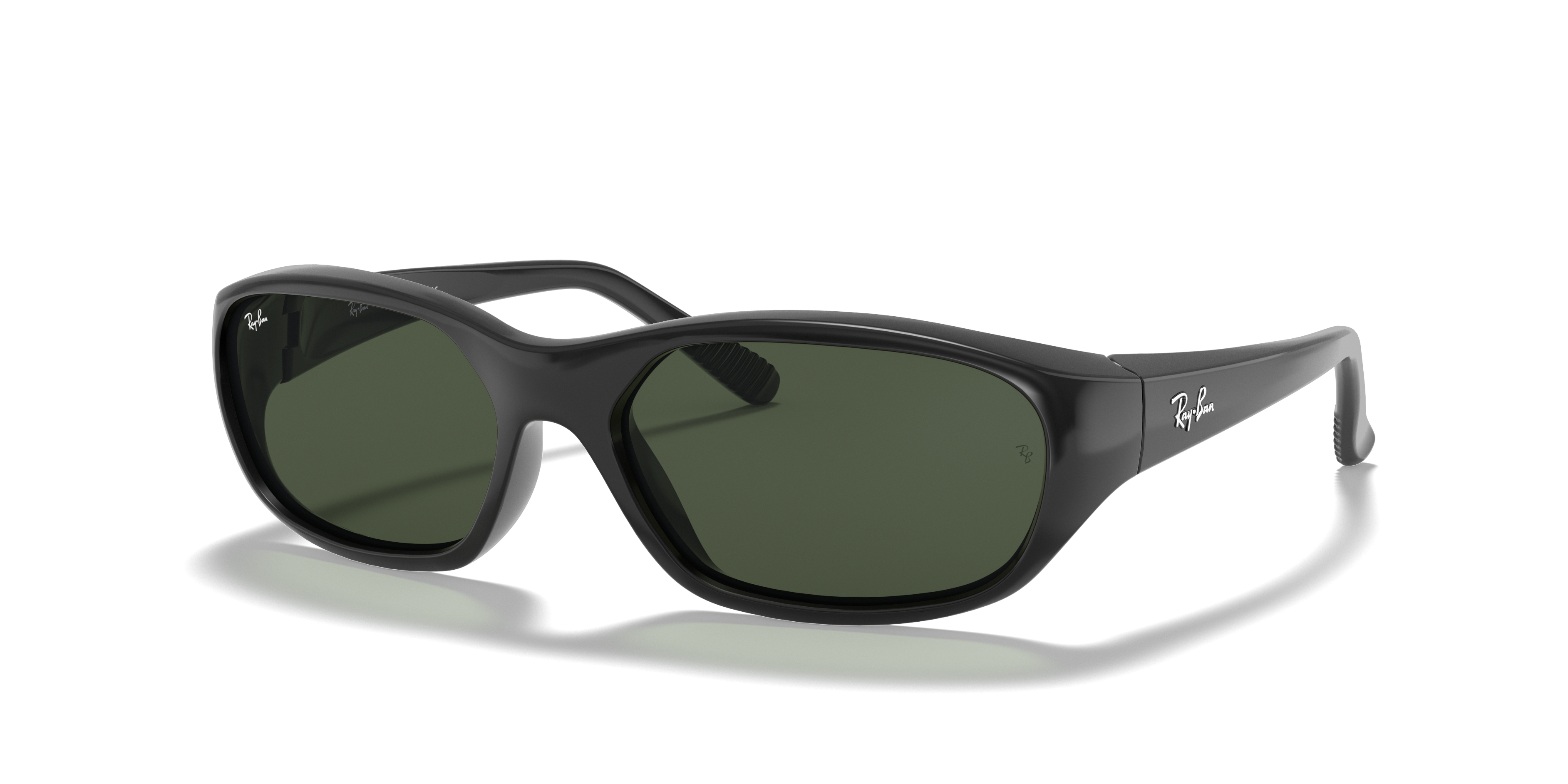 Daddy-o Sunglasses in Polished Black and G-15 Green (59-17) - RB2016 ...