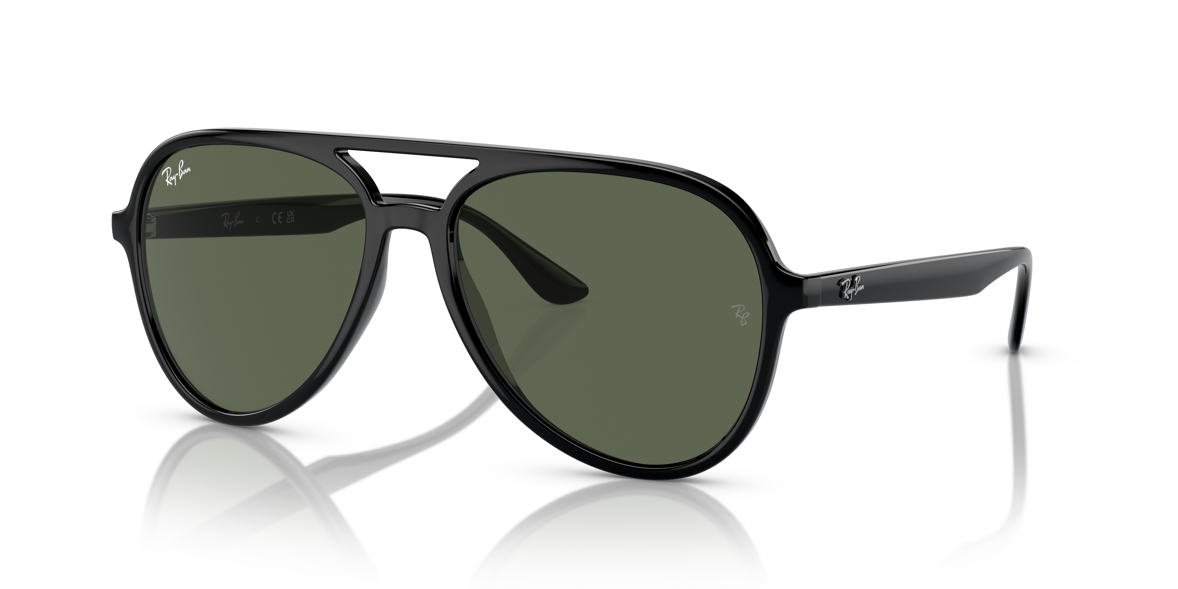 Rb4376 Sunglasses in Black and Dark Green - RB4376 | Ray-Ban® US