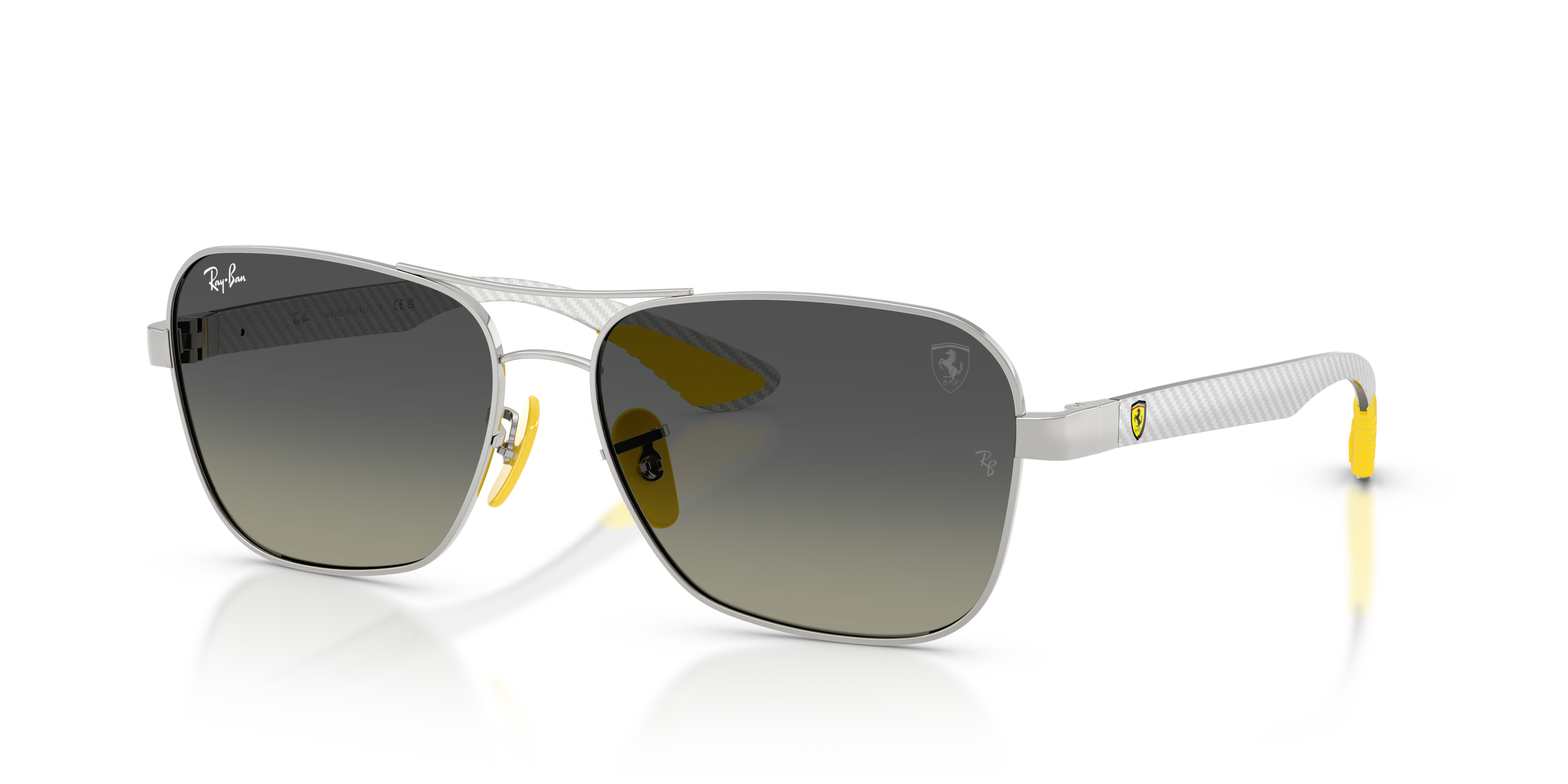 Rb8336m Scuderia Ferrari Collection Les lunettes de soleil Argent en ...