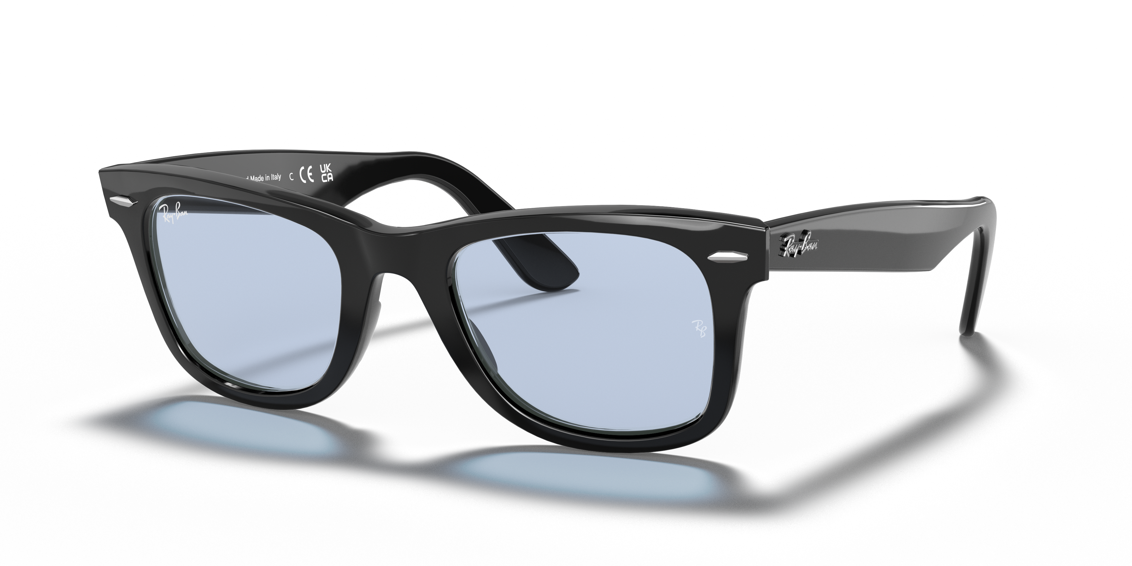Original Wayfarer Classic Zonnebrillen in Zwart en Blauw/Grijs Classic ...