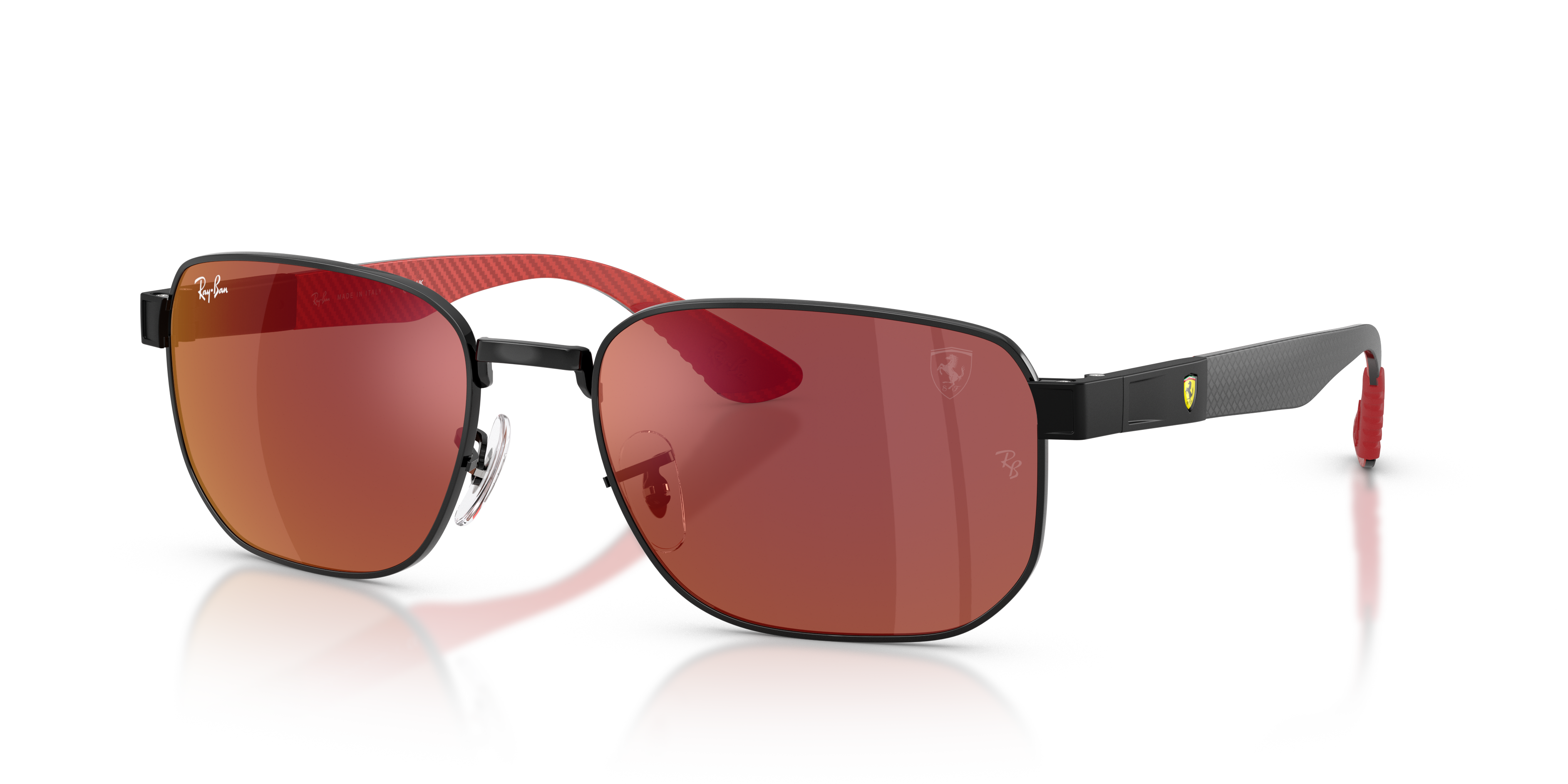 Les lunettes de soleil Rb8329m Scuderia Ferrari Collection en Noir et ...