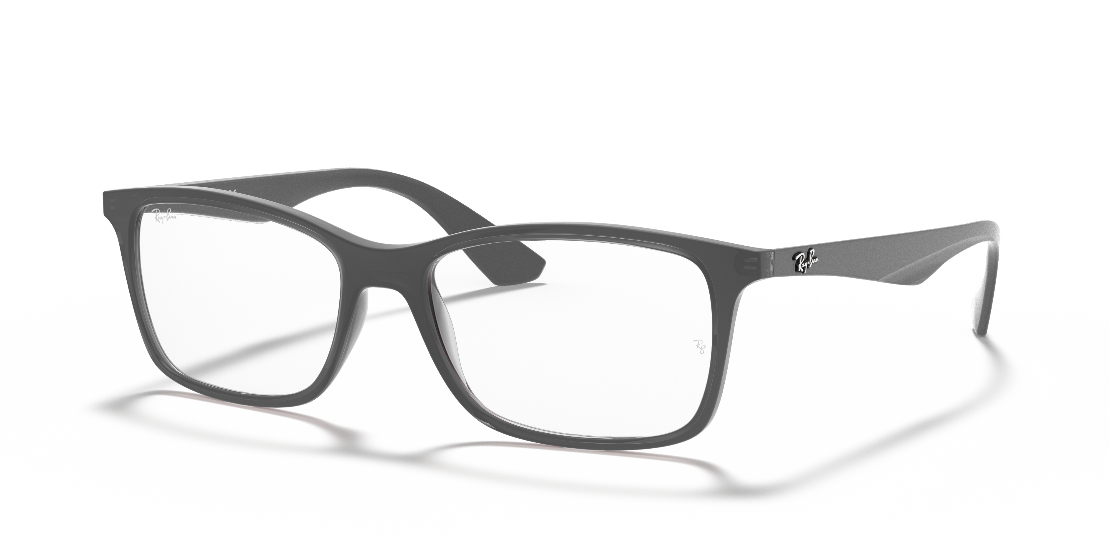 Rb7047 Optics Eyeglasses with Transparent Grey Frame - RB7047 | Ray-Ban® US