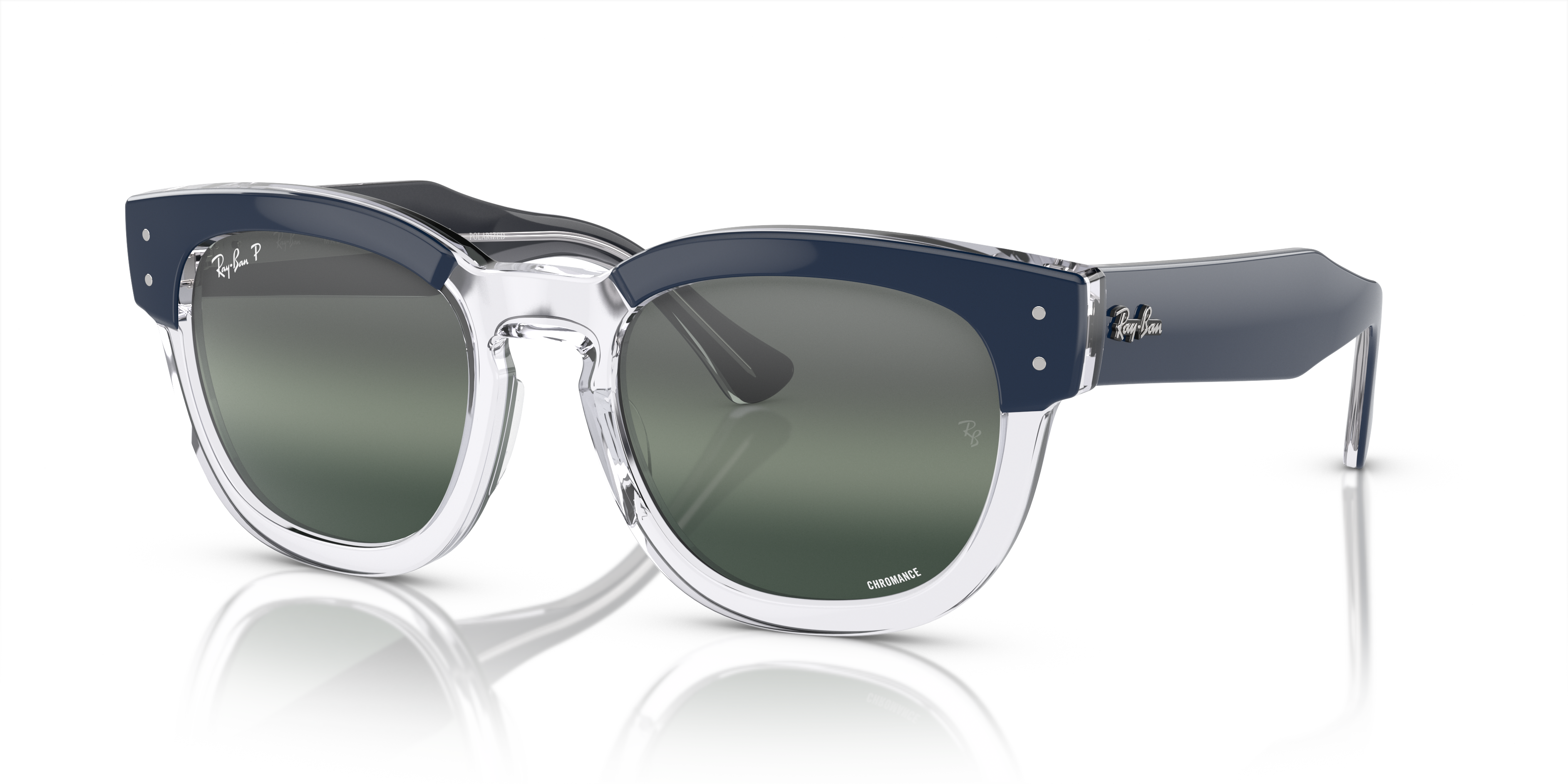 Gafas de Sol Mega Hawkeye Chromance en Azul sobre transparente y ...