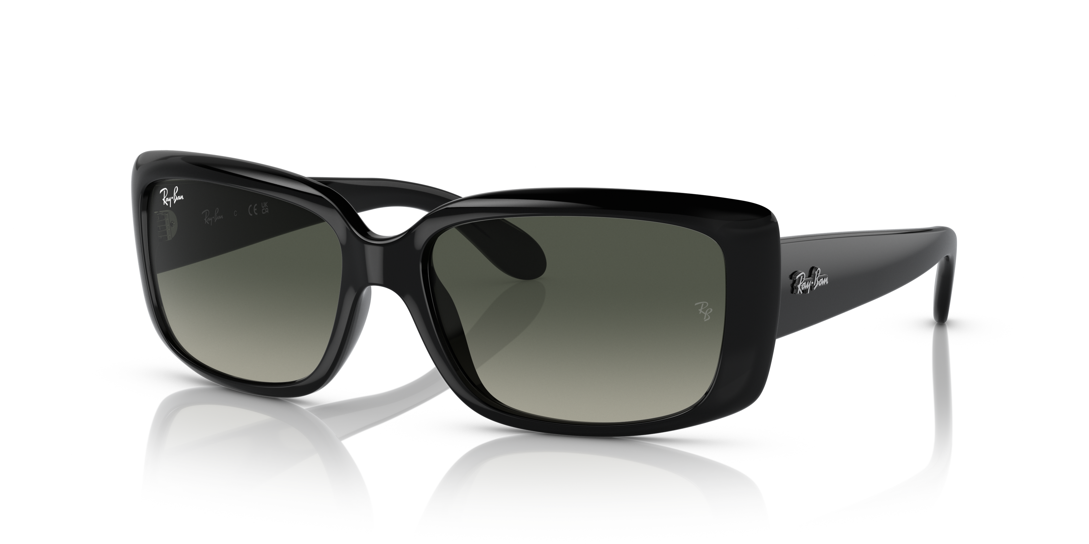 Rb4389 Sunglasses in Polished Black and Grey - RB4389 | Ray-Ban® US