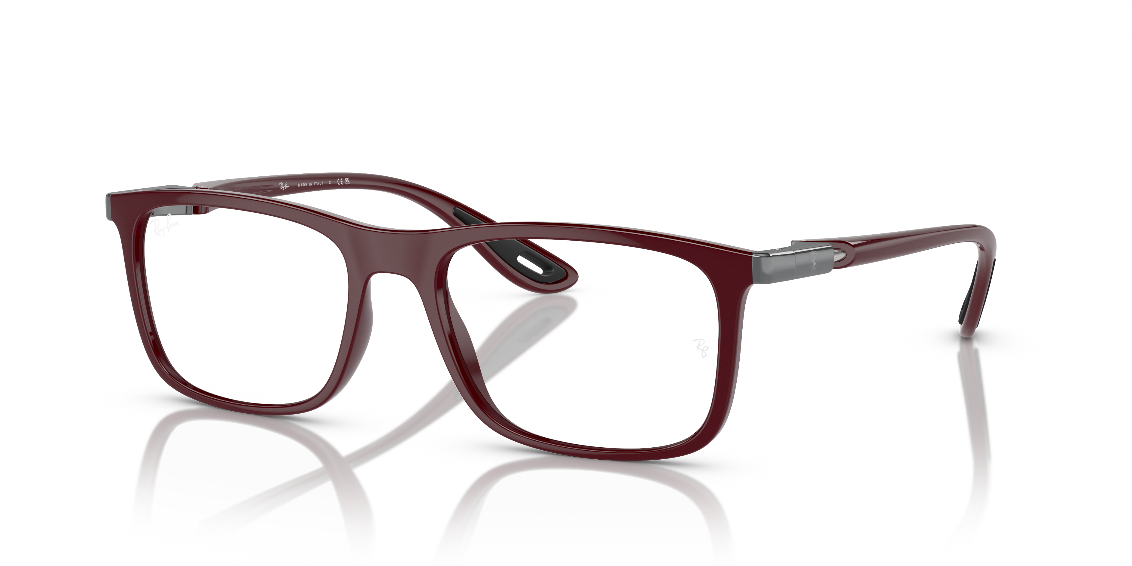 Rb7222m Optics Scuderia Ferrari Collection Eyeglasses with Polished ...