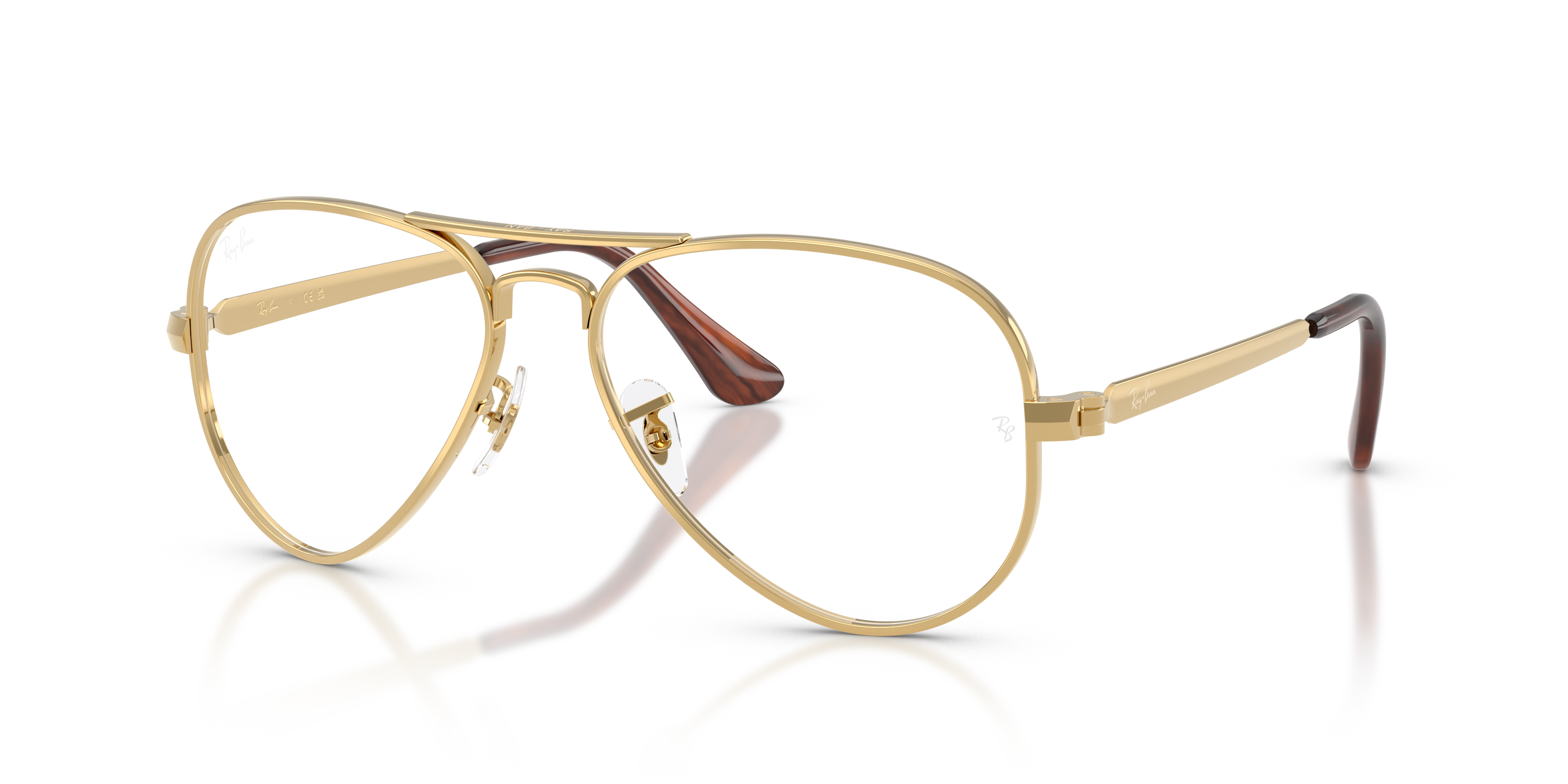 Aviator Max Optics brillen met Arista goud montuur - RB3925V | Ray-Ban® NL