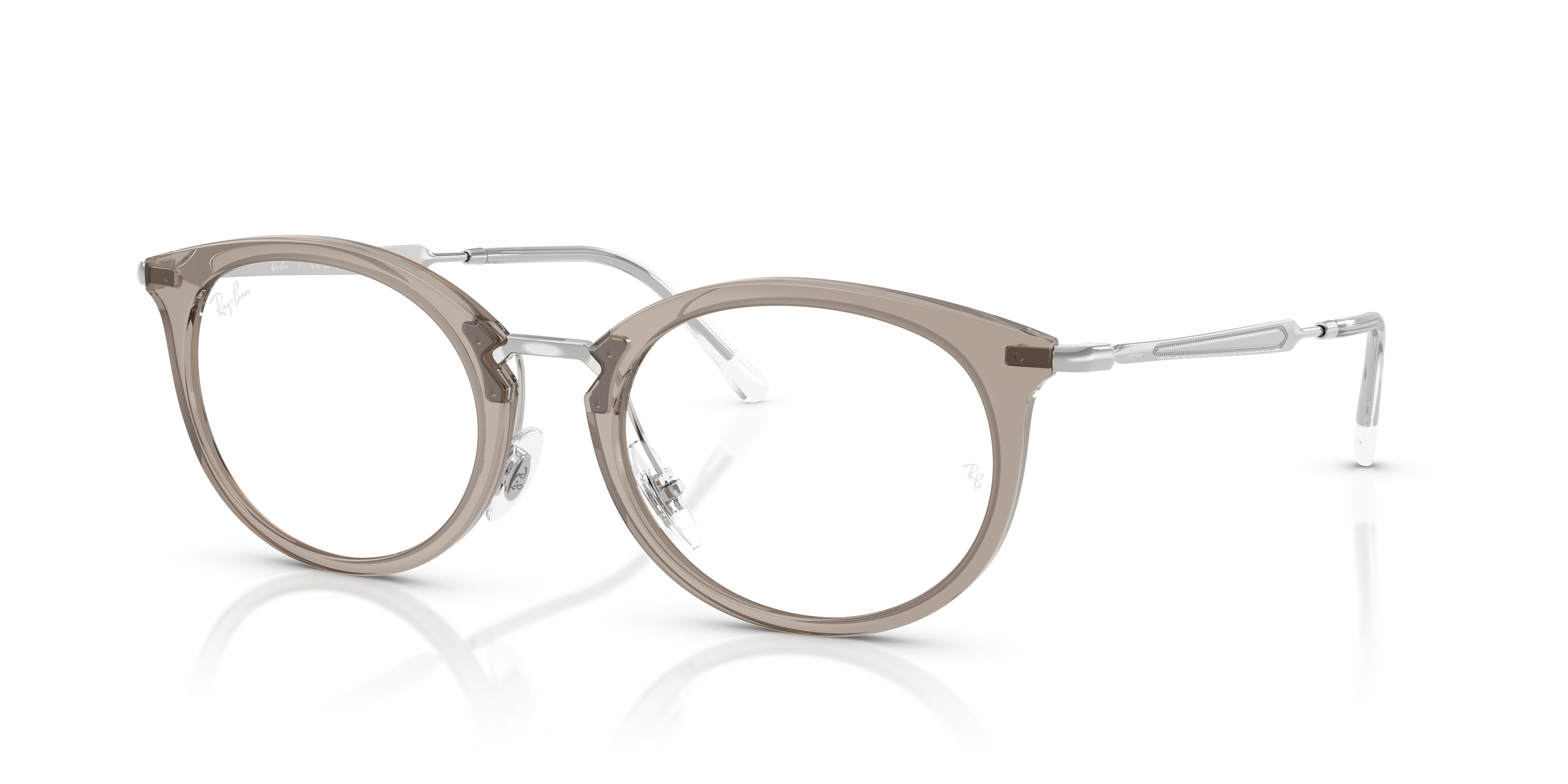 Rb7255 Optics Brillen mit Grau transparent Rahmen - RB7255 | Ray-Ban® DE