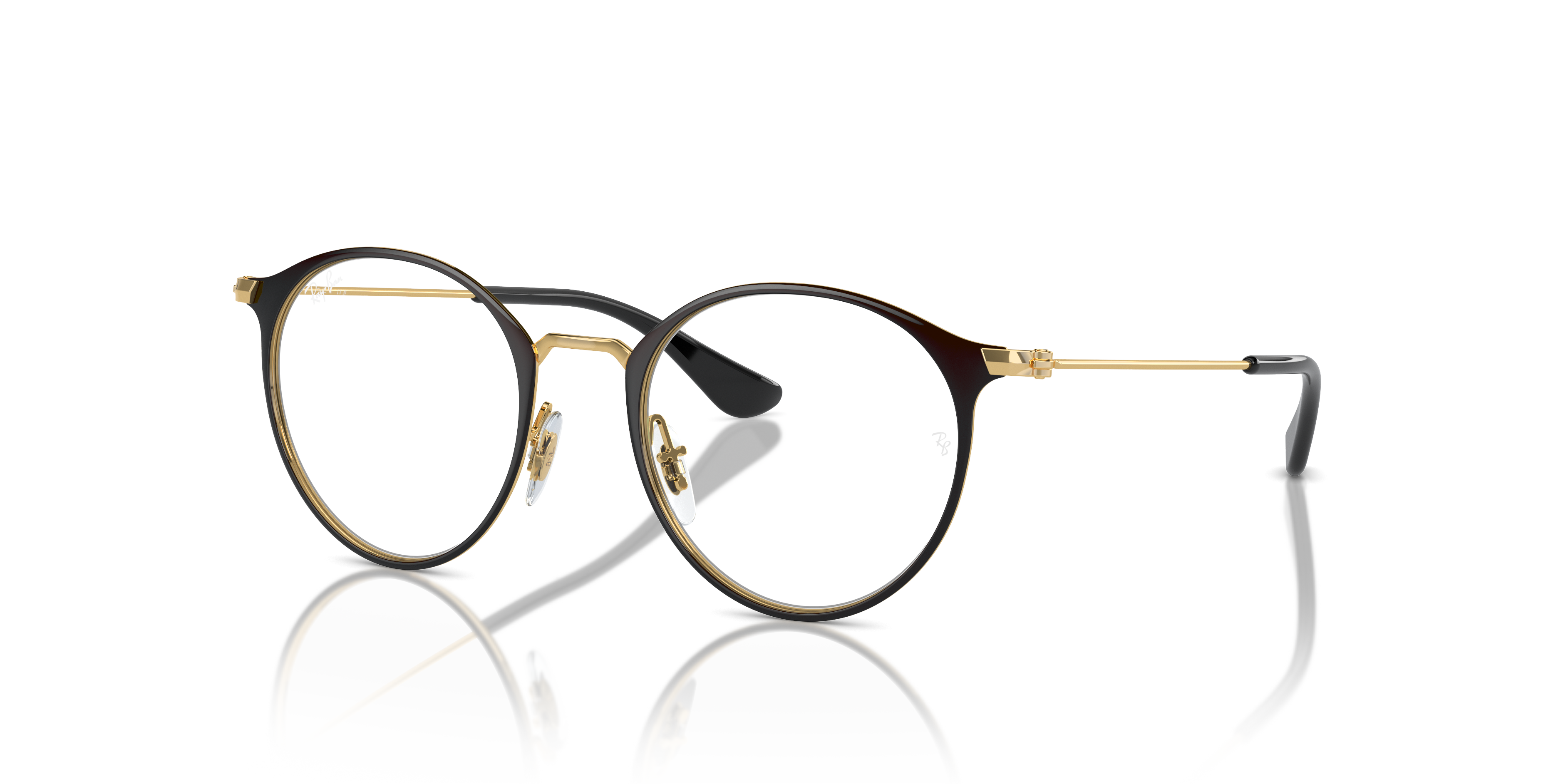 Gafas de Vista Rb1053 Optics Kids con Montura en Negro sobre dorado ...