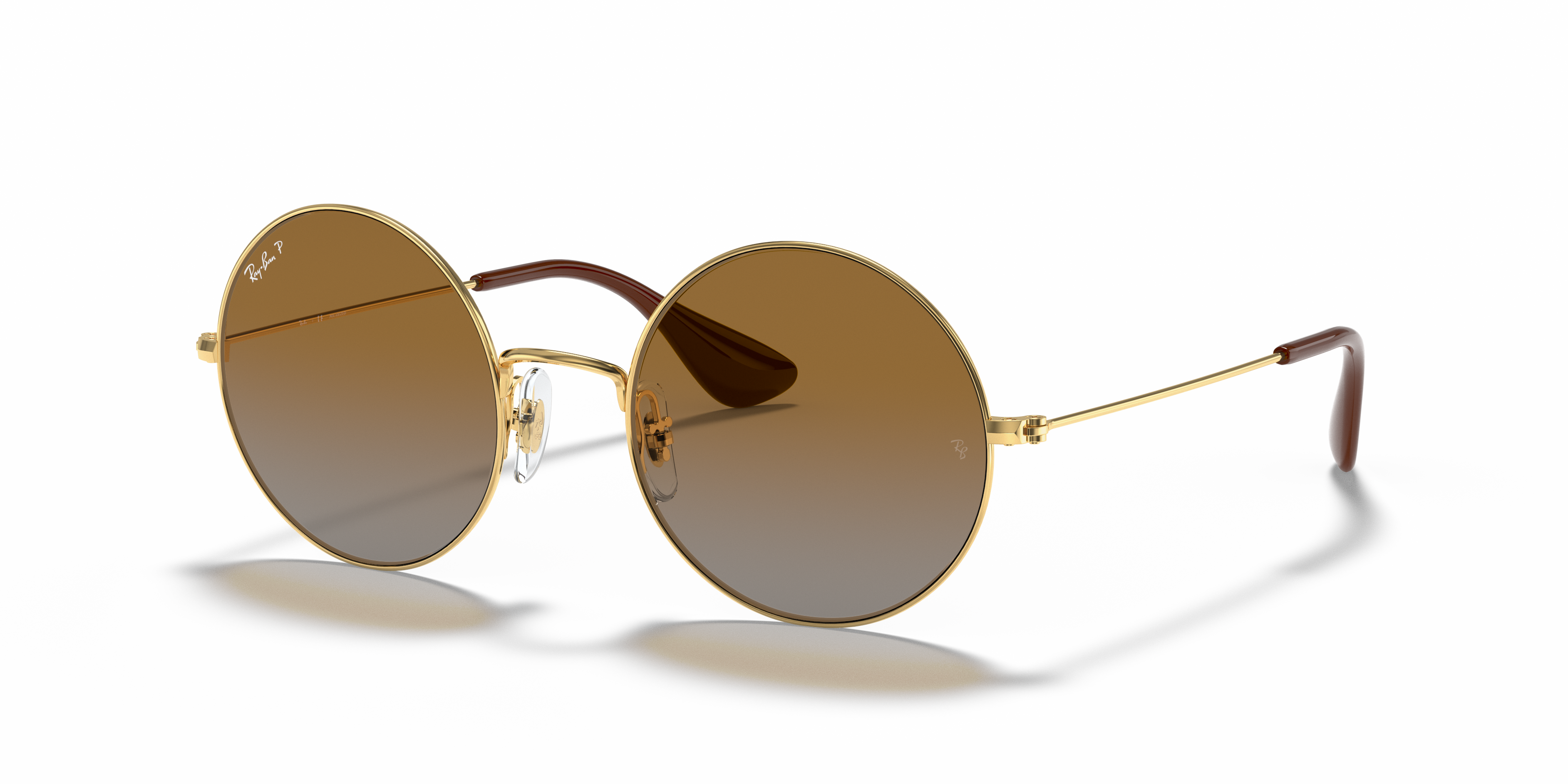Ja-jo Sunglasses in Arista Gold and Brown & Grey - RB3592 | Ray-Ban® US