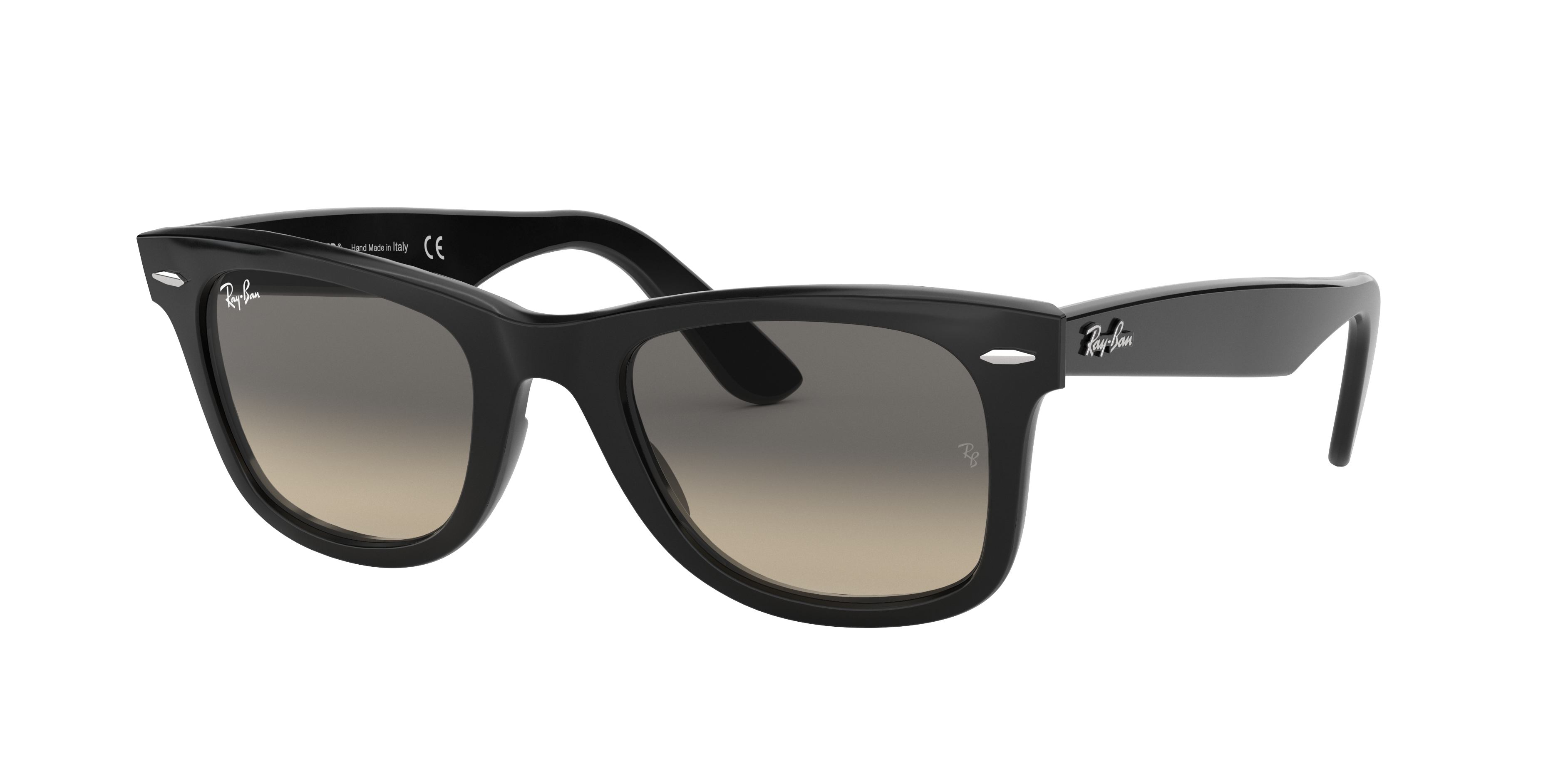 Óculos de Sol Original Wayfarer Classic em Preto e Cinza - RB2140 | Ray ...