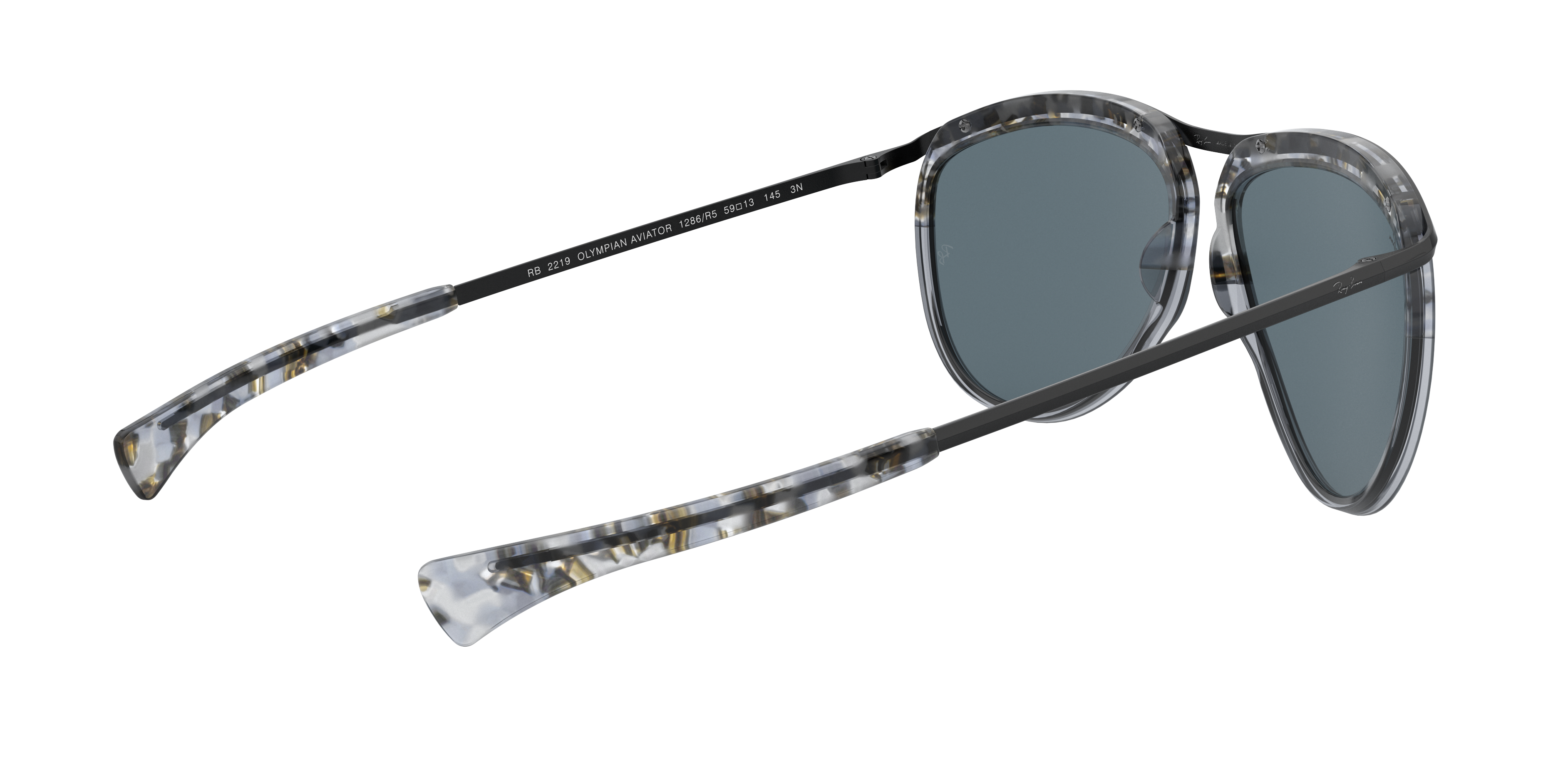 Pilot Sunglasses Unisex Vintage Aviator Sunglasses - Silver Metal Frame ...