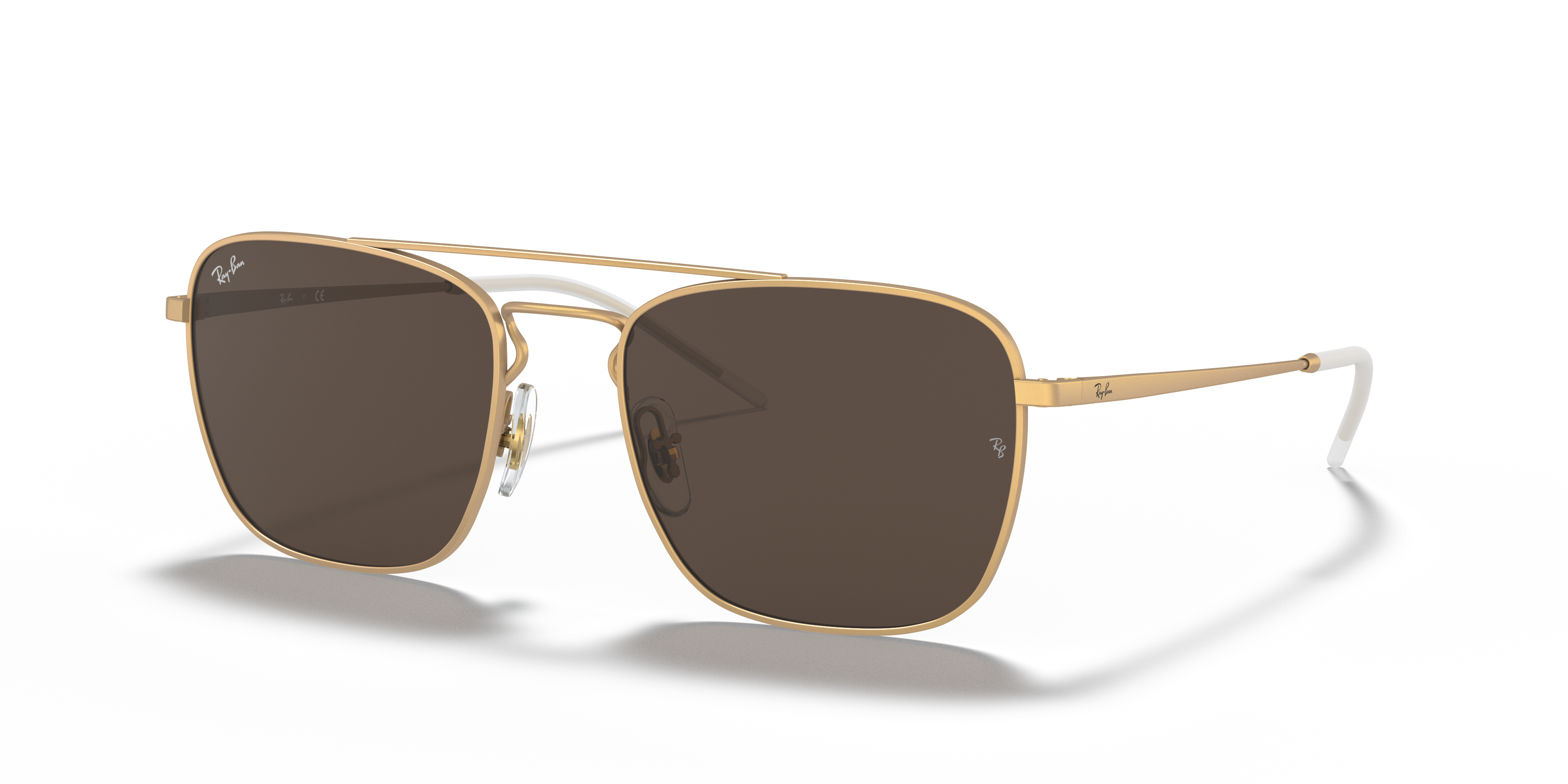 Rb3588 Sunglasses in Gold and Dark Brown - RB3588 | Ray-Ban® US