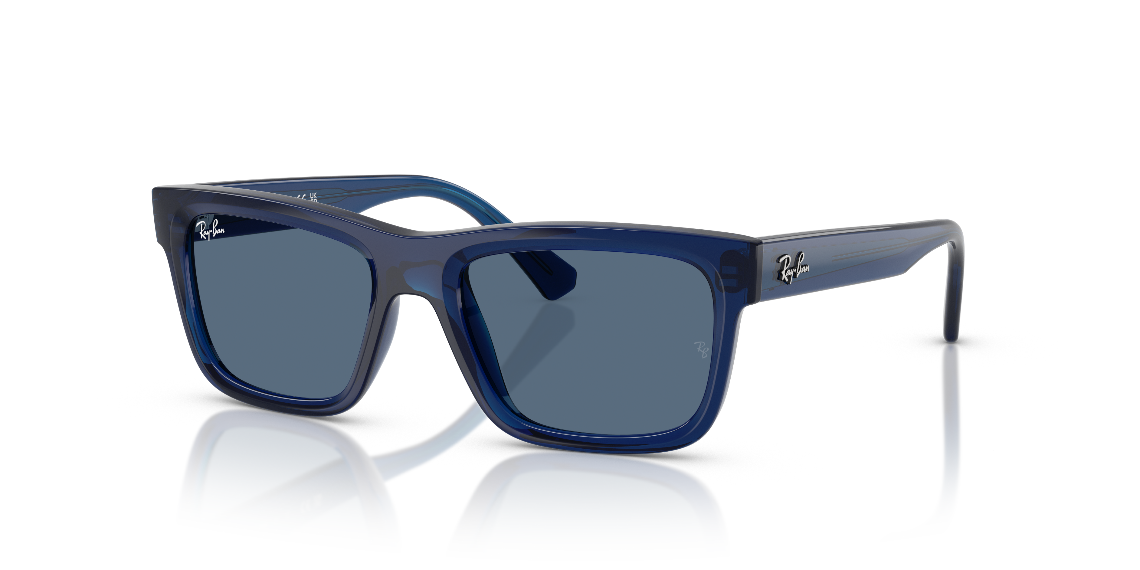 Rb9196s Kids Bio-based Les lunettes de soleil Transparent Bleu en Bleu ...
