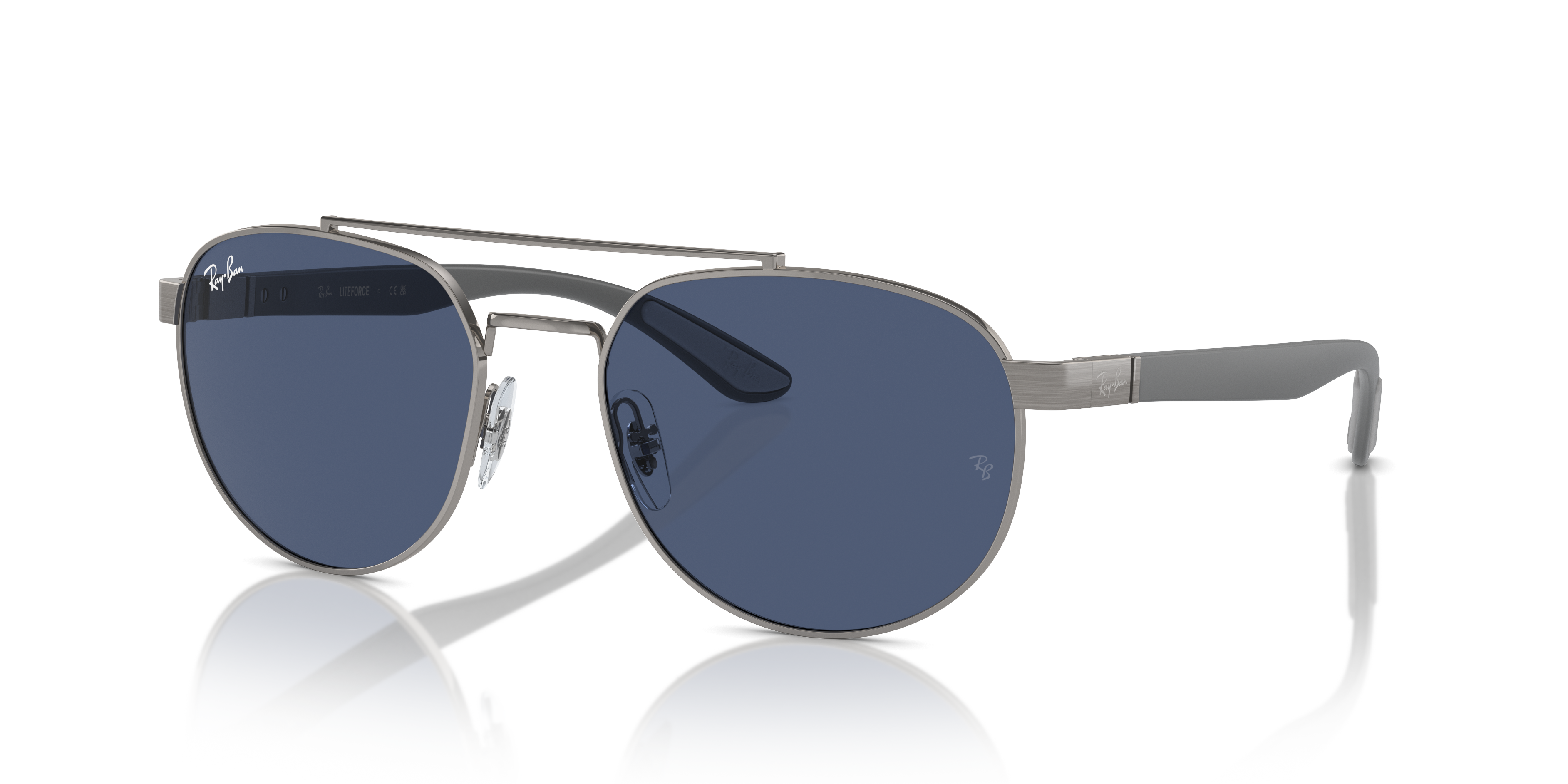 Rb3736 Sunglasses in Gunmetal and Dark Blue - RB3736 | Ray-Ban® US