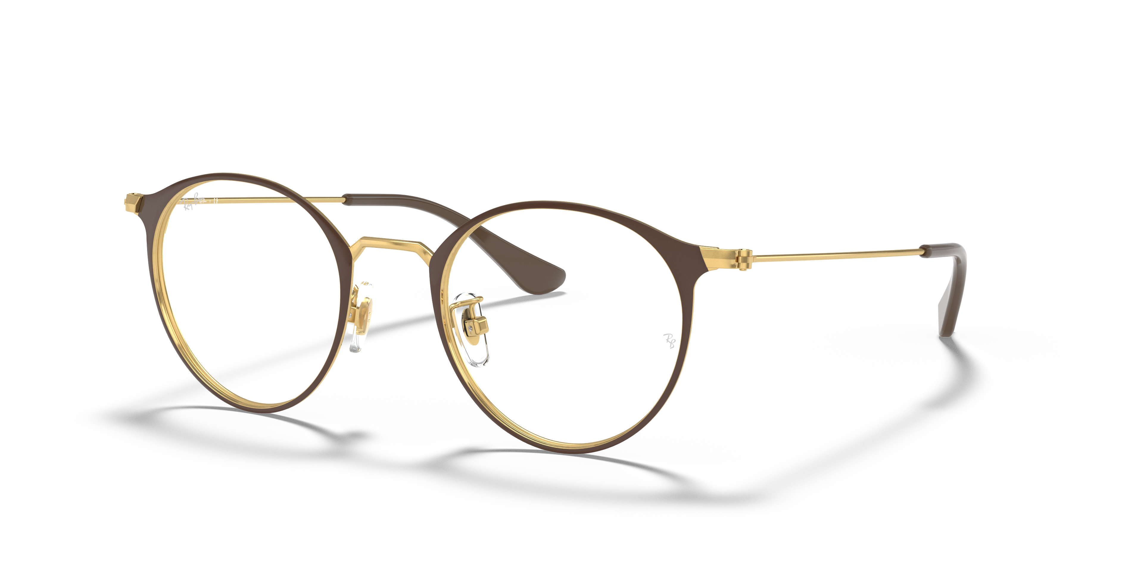Rb6378 Optics Eyeglasses with Brown On Gold Frame - RB6378F | Ray-Ban® US