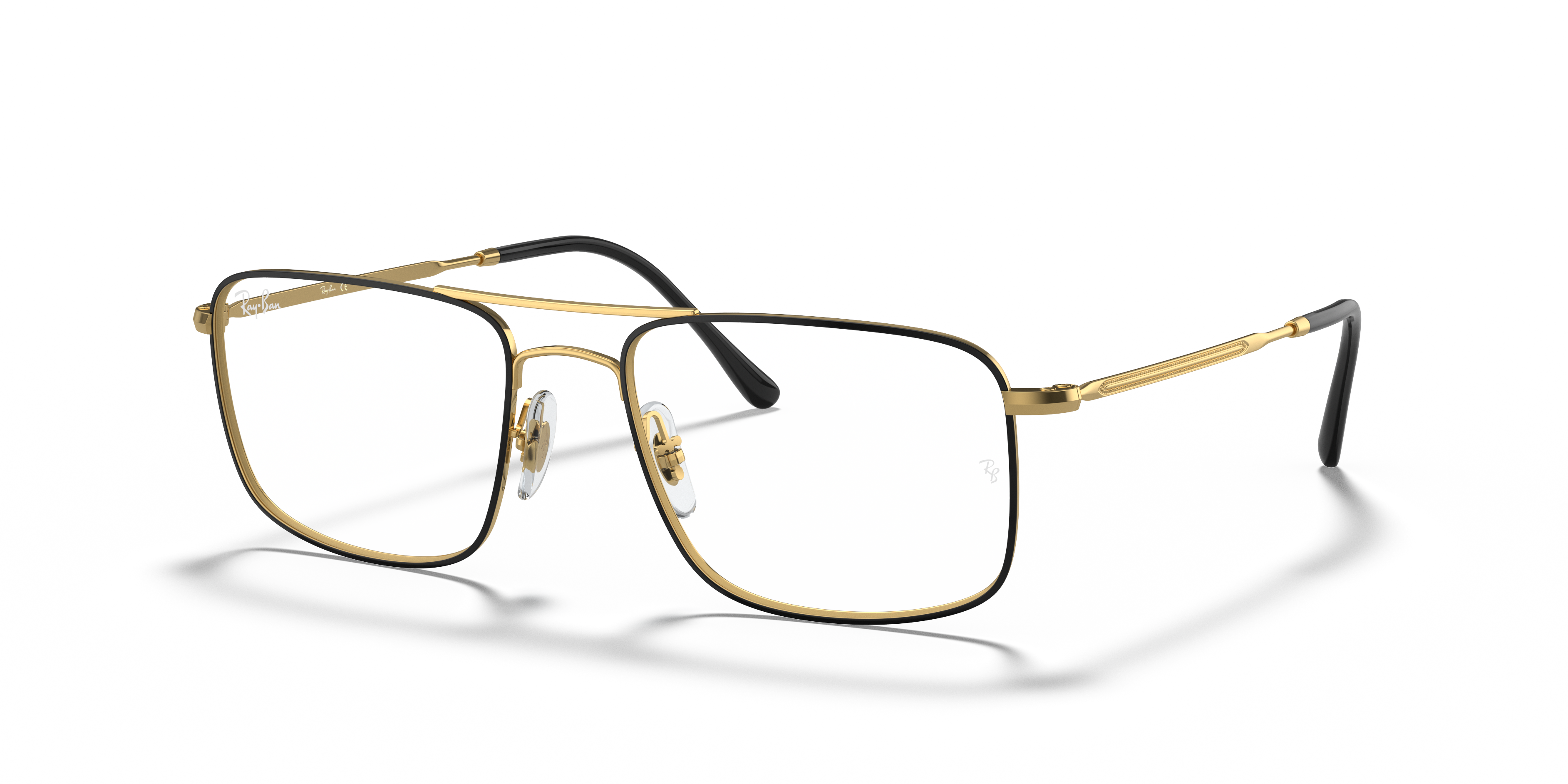 Rb6434 Optics Eyeglasses with Black On Gold Frame - RB6434 | Ray-Ban® US