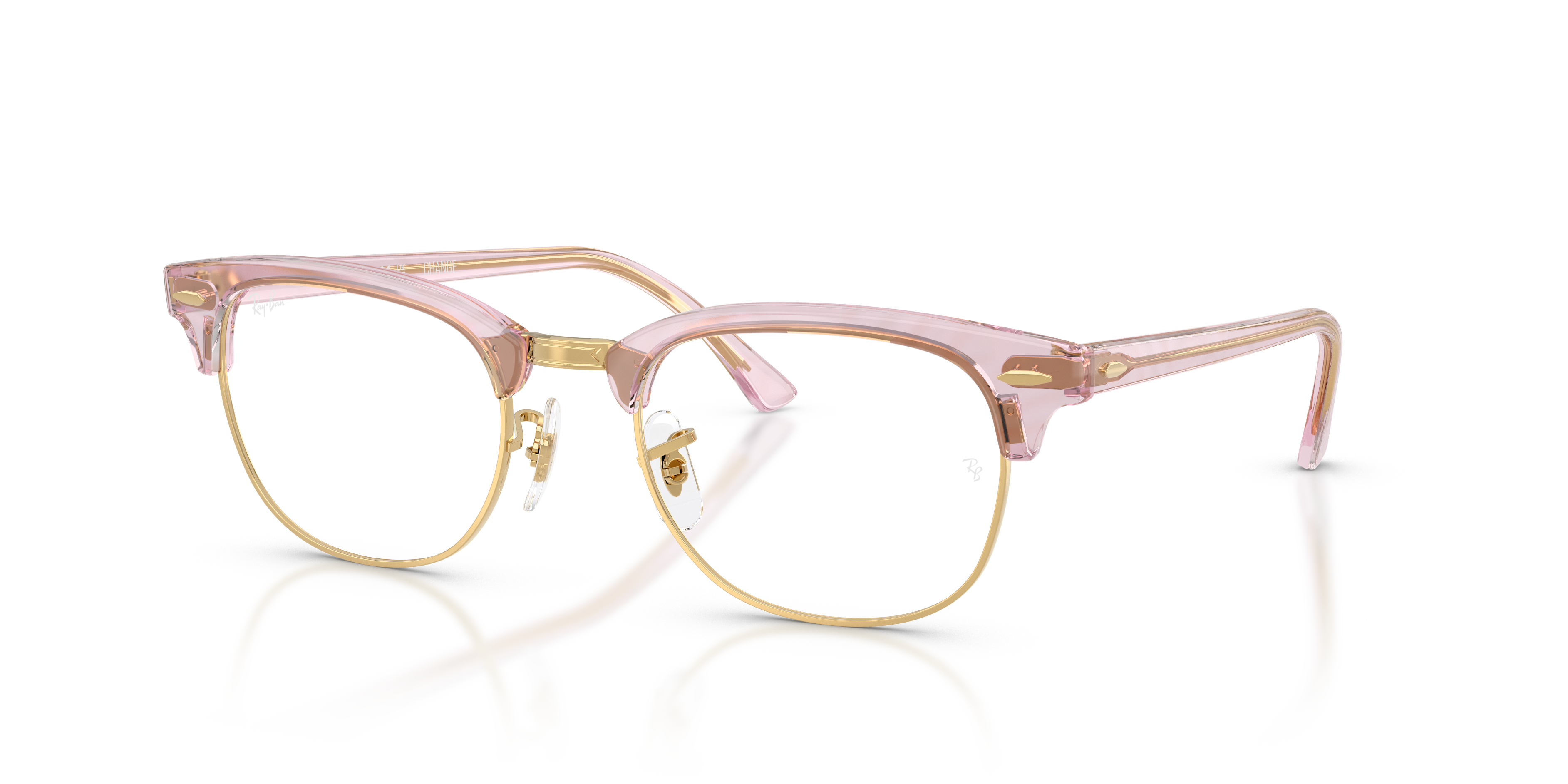 Clubmaster Optics Change Eyeglasses with Photo Waves Purple Frame ...