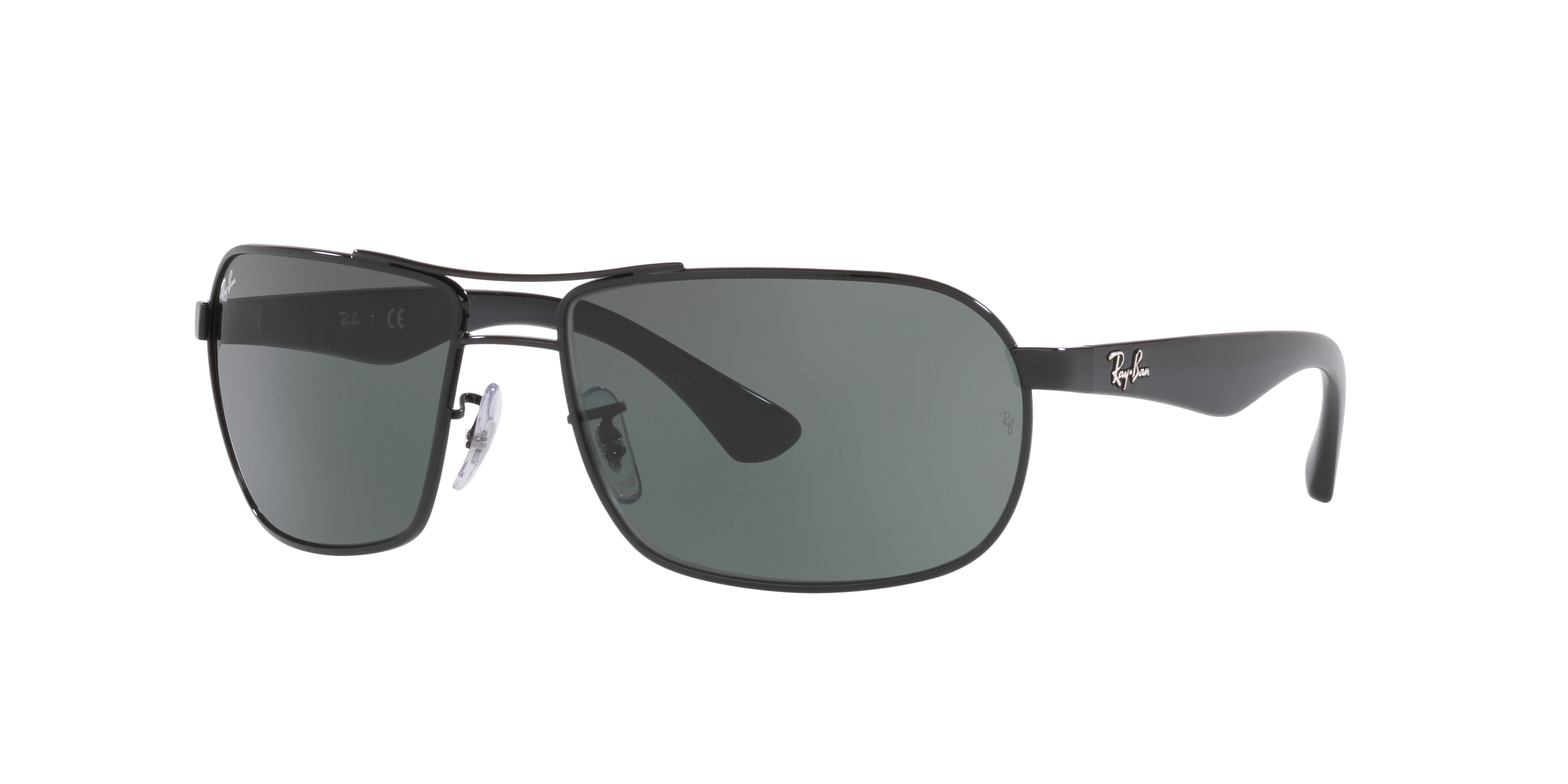 Rb3492 搭 抛光 黑色 的 G-15绿色 - RB3492 | Ray-Ban® 雷朋