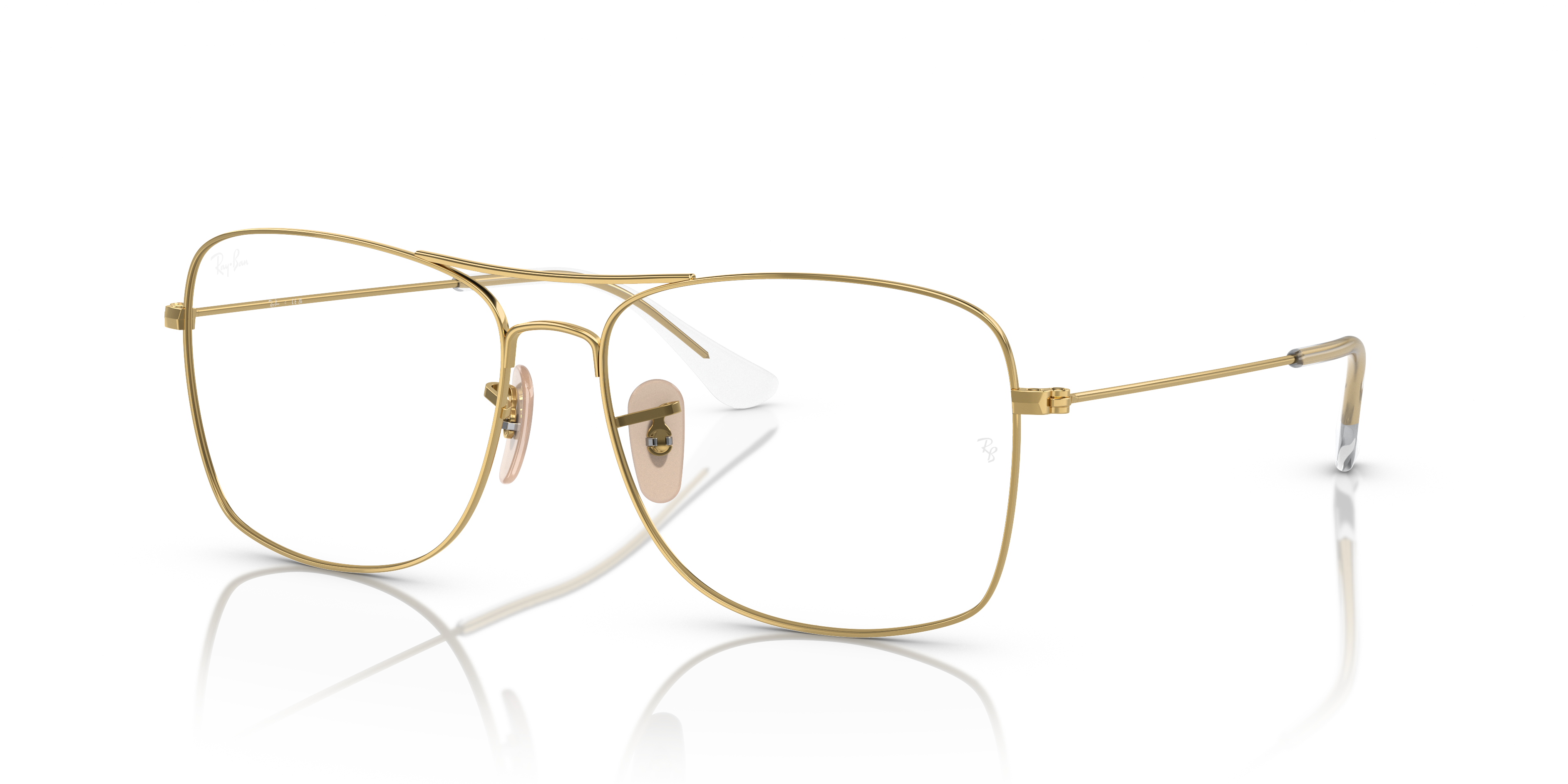 Les lunettes de vue Rb6498 Optics avec monture Doré arista - RB6498 ...