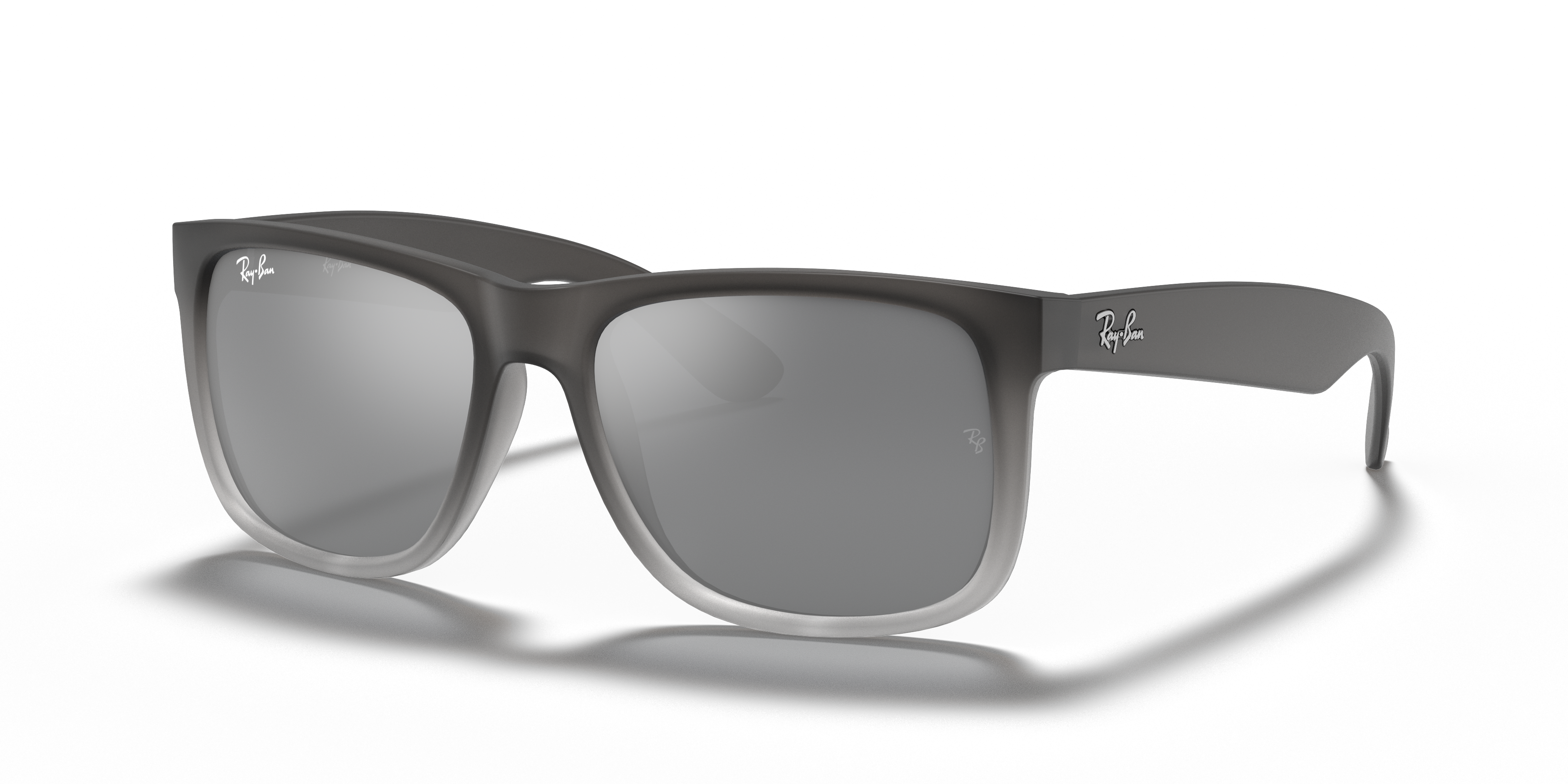 Justin Classic Sunglasses in Matte Grey and Grey Gradient (51-16 ...