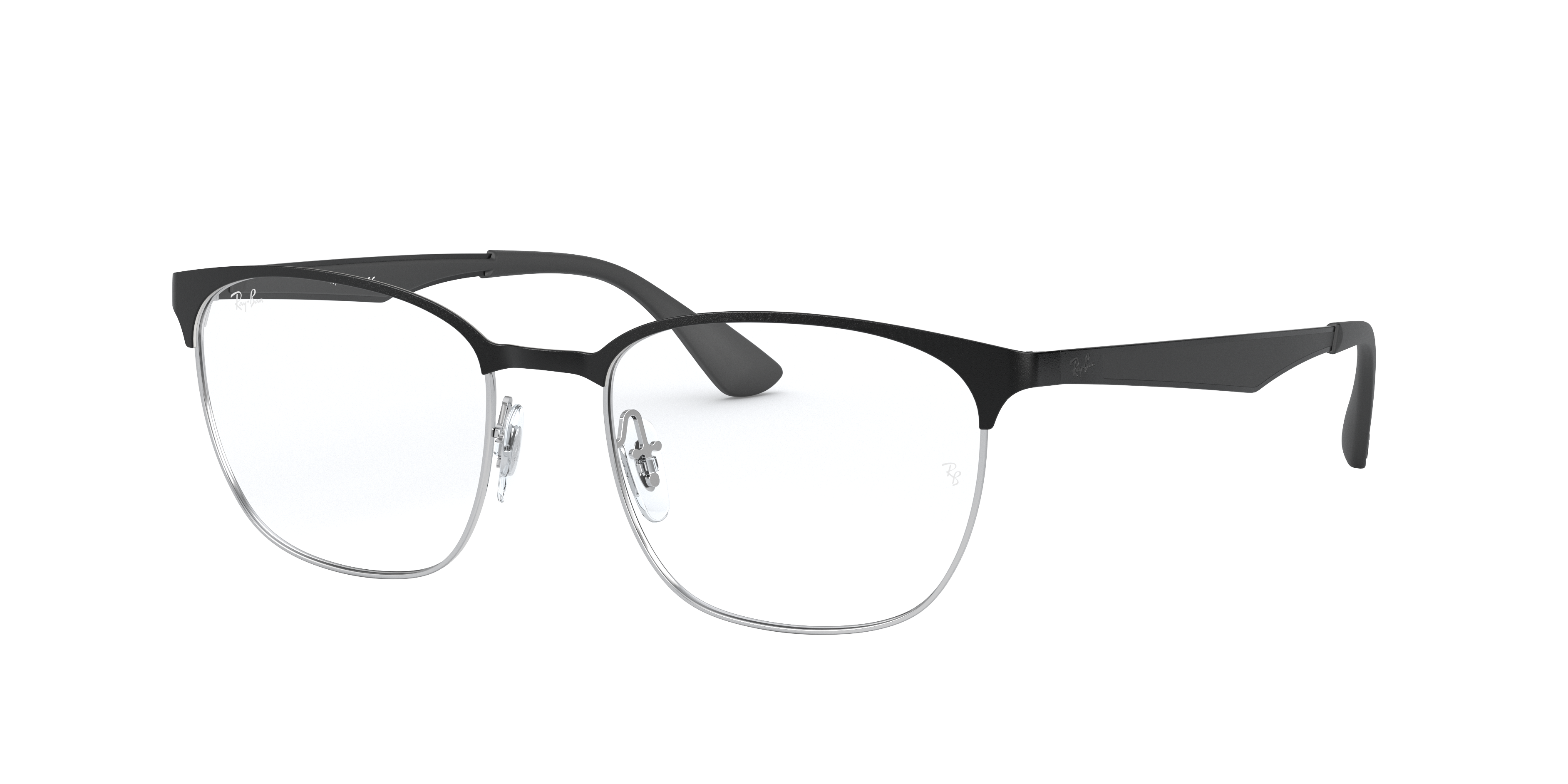 Rb6356 Optics 镜架 黑色搭银色 光学眼镜 - RB6356 | Ray-Ban®