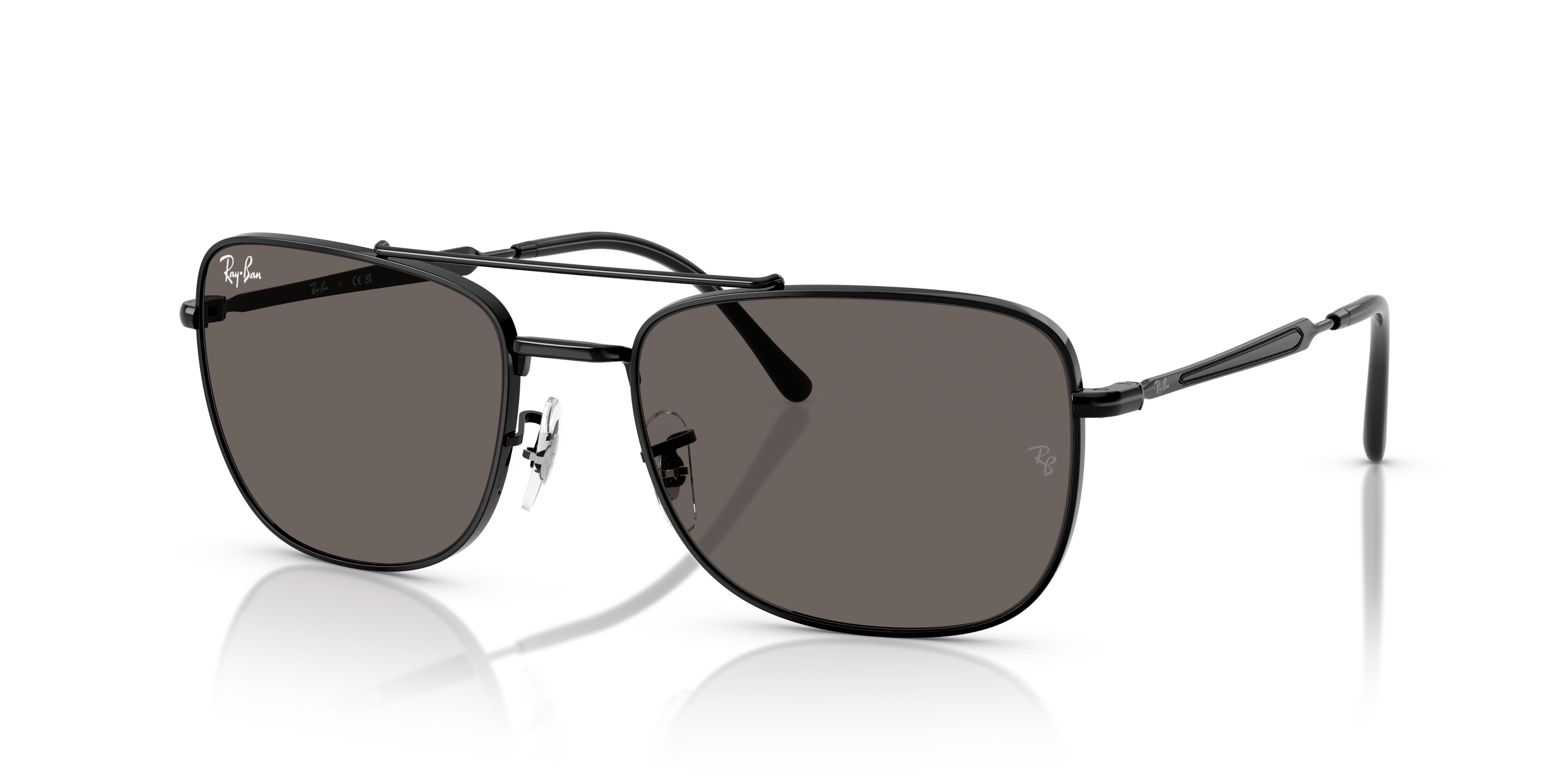 Les lunettes de soleil Rb3755 en Noir et Gris foncé - RB3755 | Ray-Ban® FR