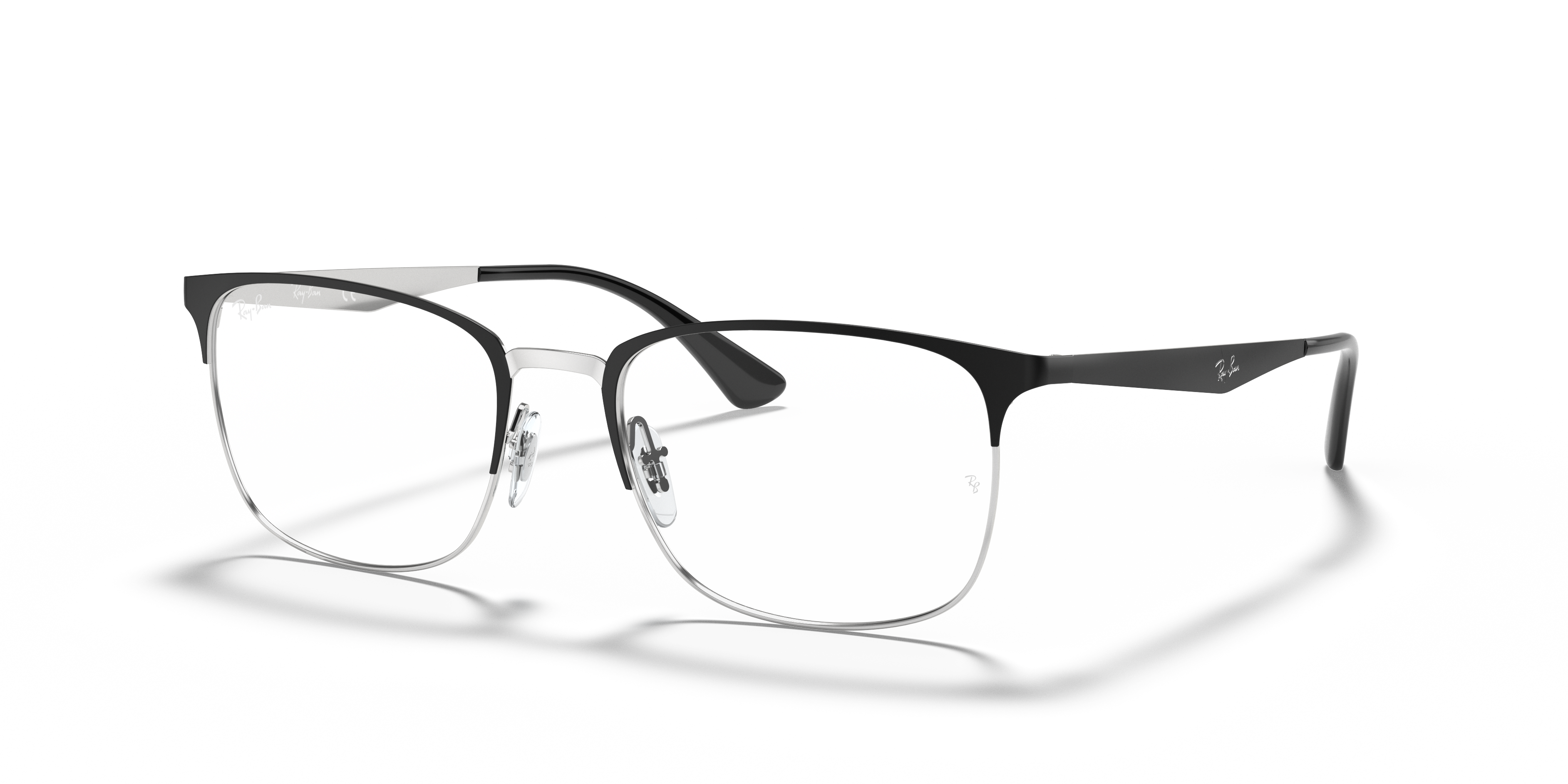 Rb6421 Optics Eyeglasses with Black On Silver Frame - RB6421 | Ray-Ban® US