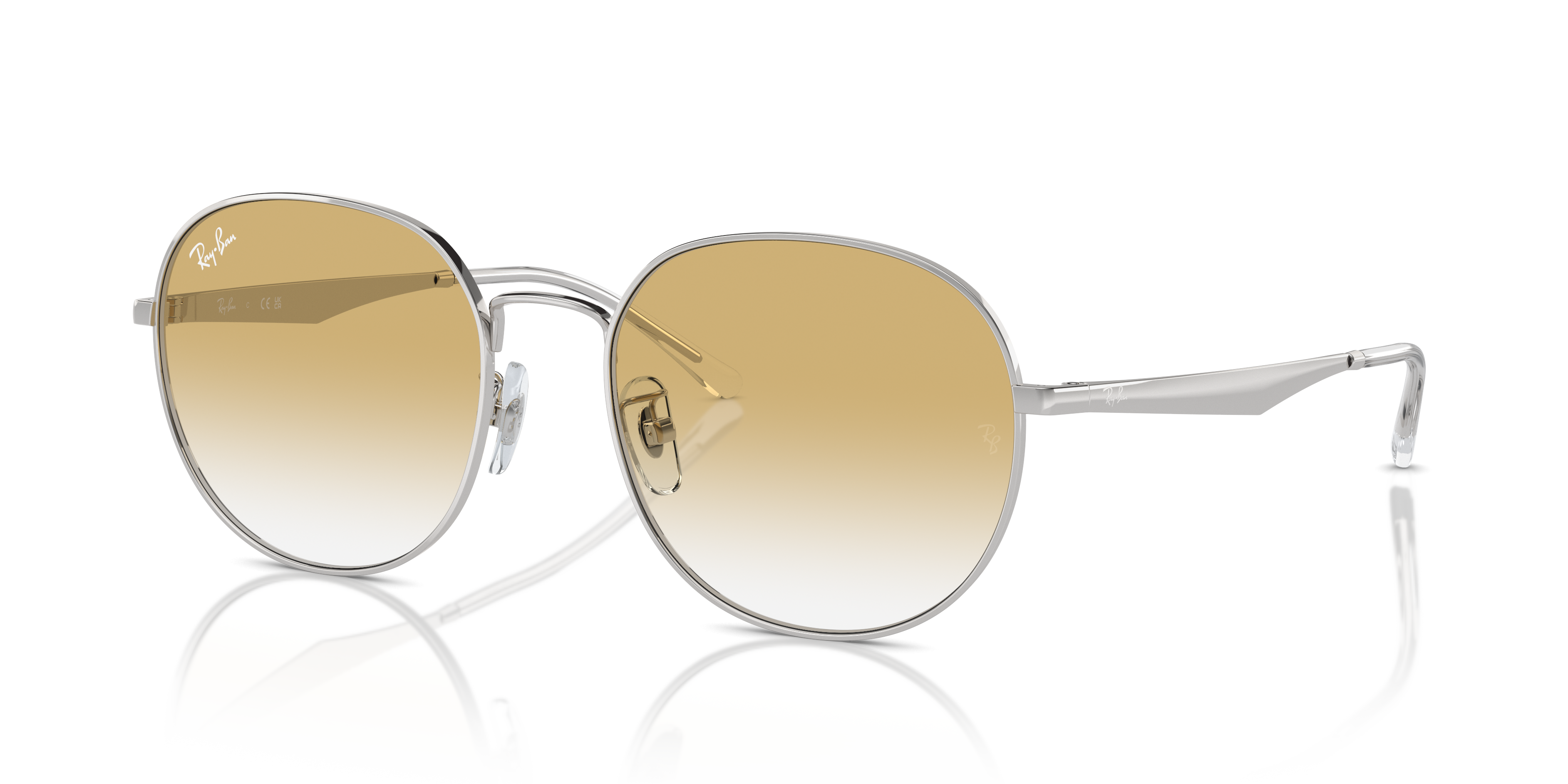 Rb3727d Les lunettes de soleil Argent en Transparent et jaune - RB3727D ...