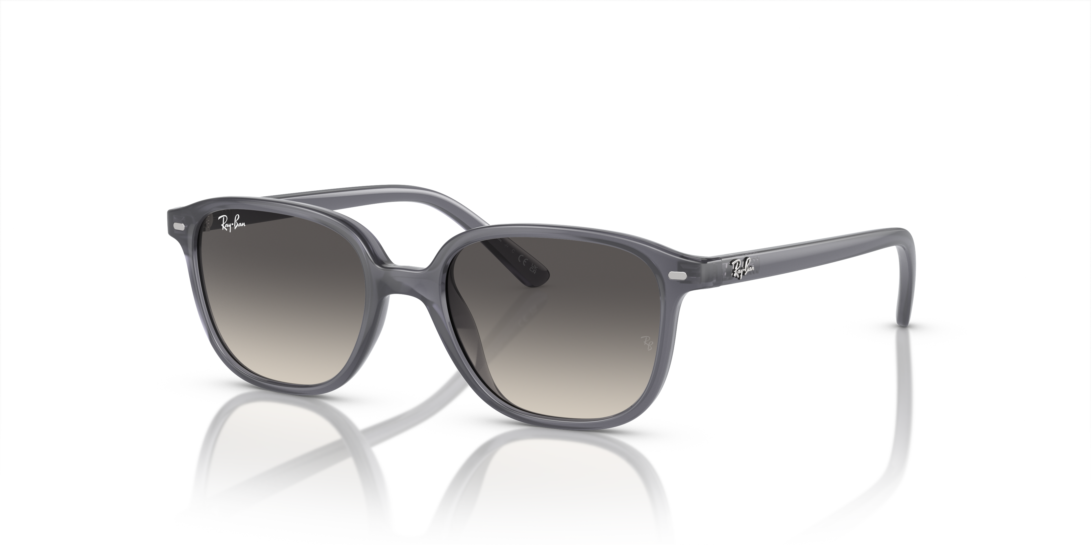 Leonard Kids Sunglasses in Opal Blue and Grey - RB9093S | Ray-Ban® US