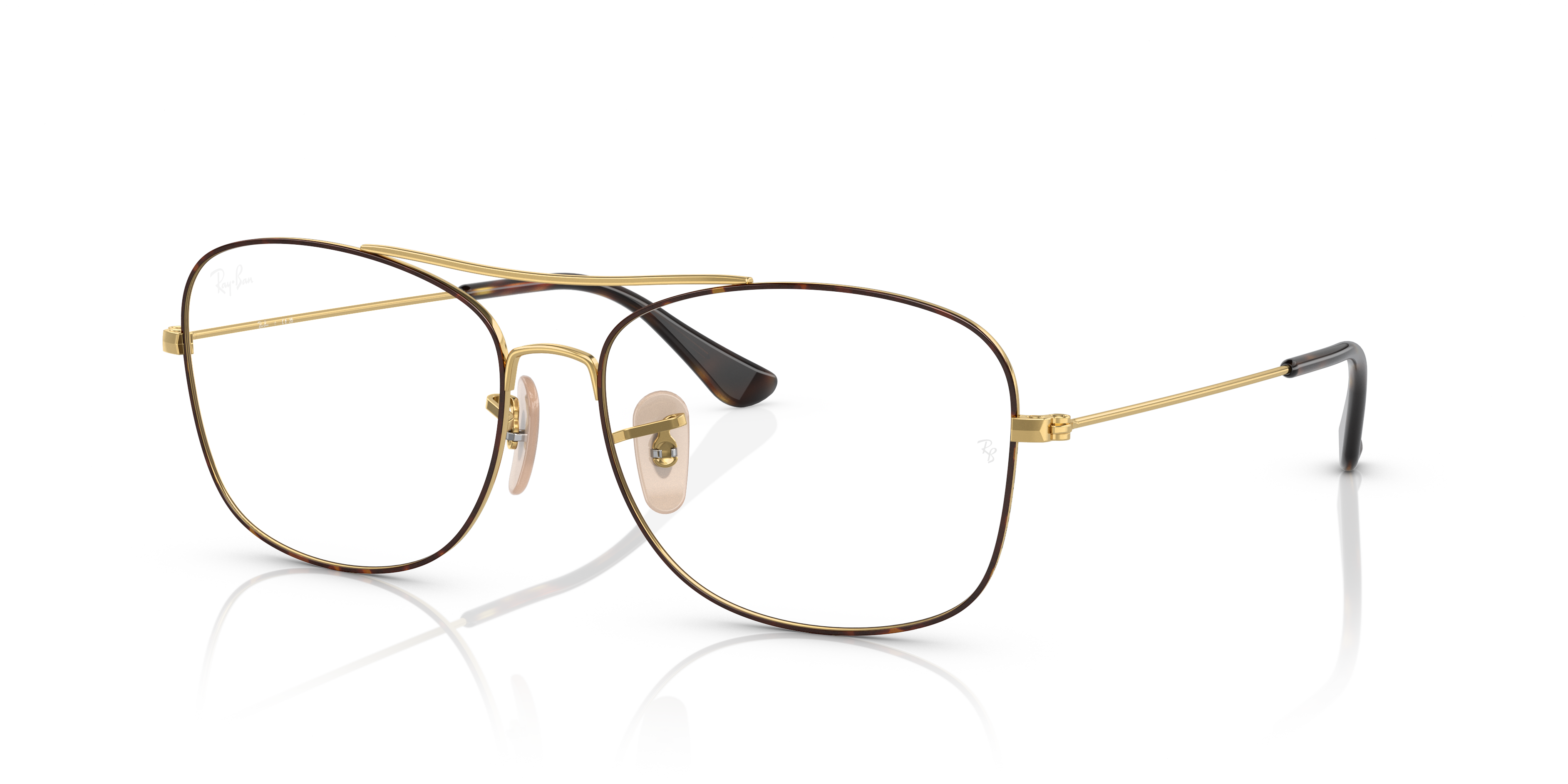 Rb6499 Optics Eyeglasses with Havana On Gold Frame - RB6499 | Ray-Ban® US