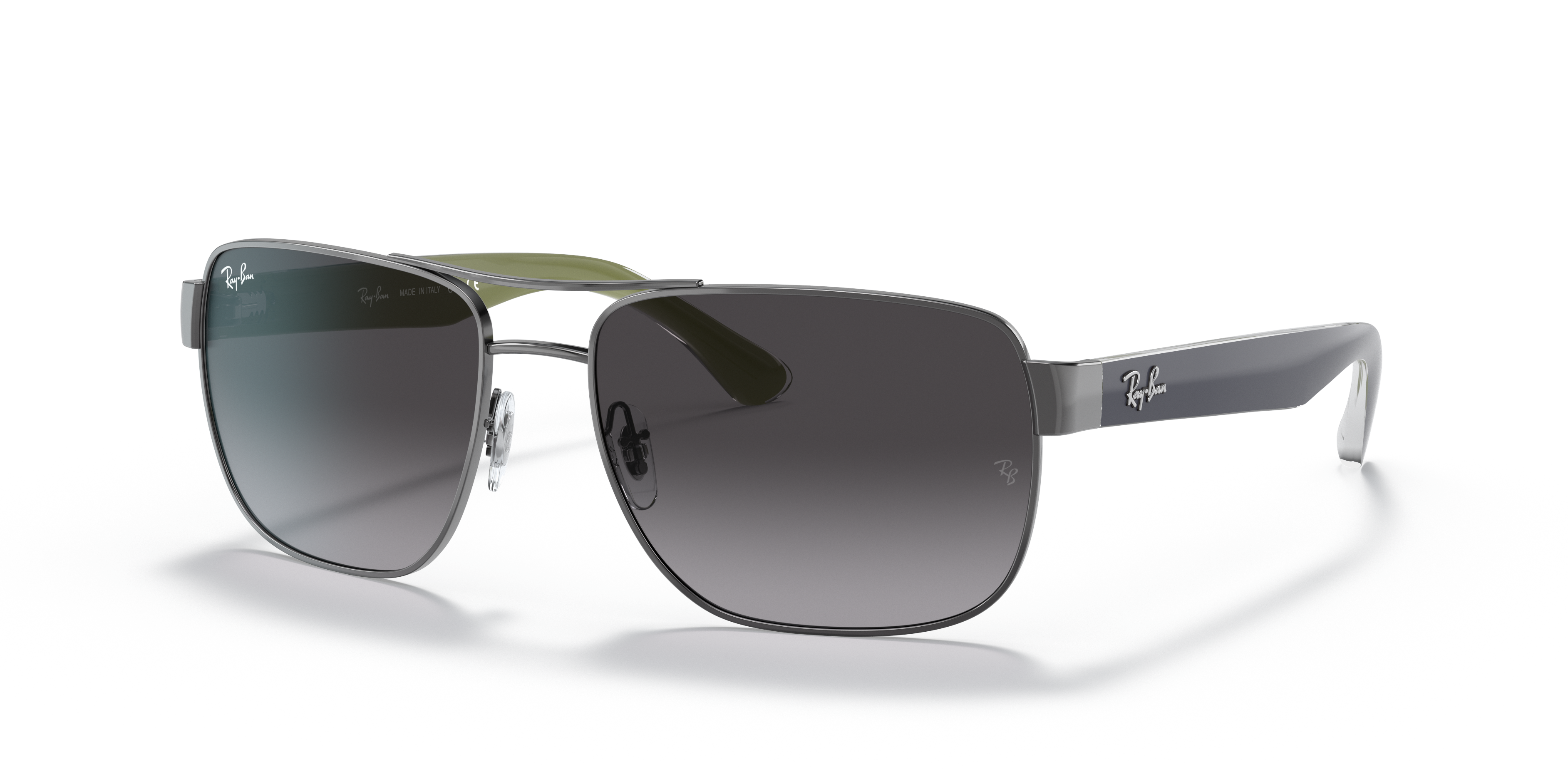 Rb3530 Sunglasses in Gunmetal and Grey Gradient - RB3530 | Ray-Ban® AU