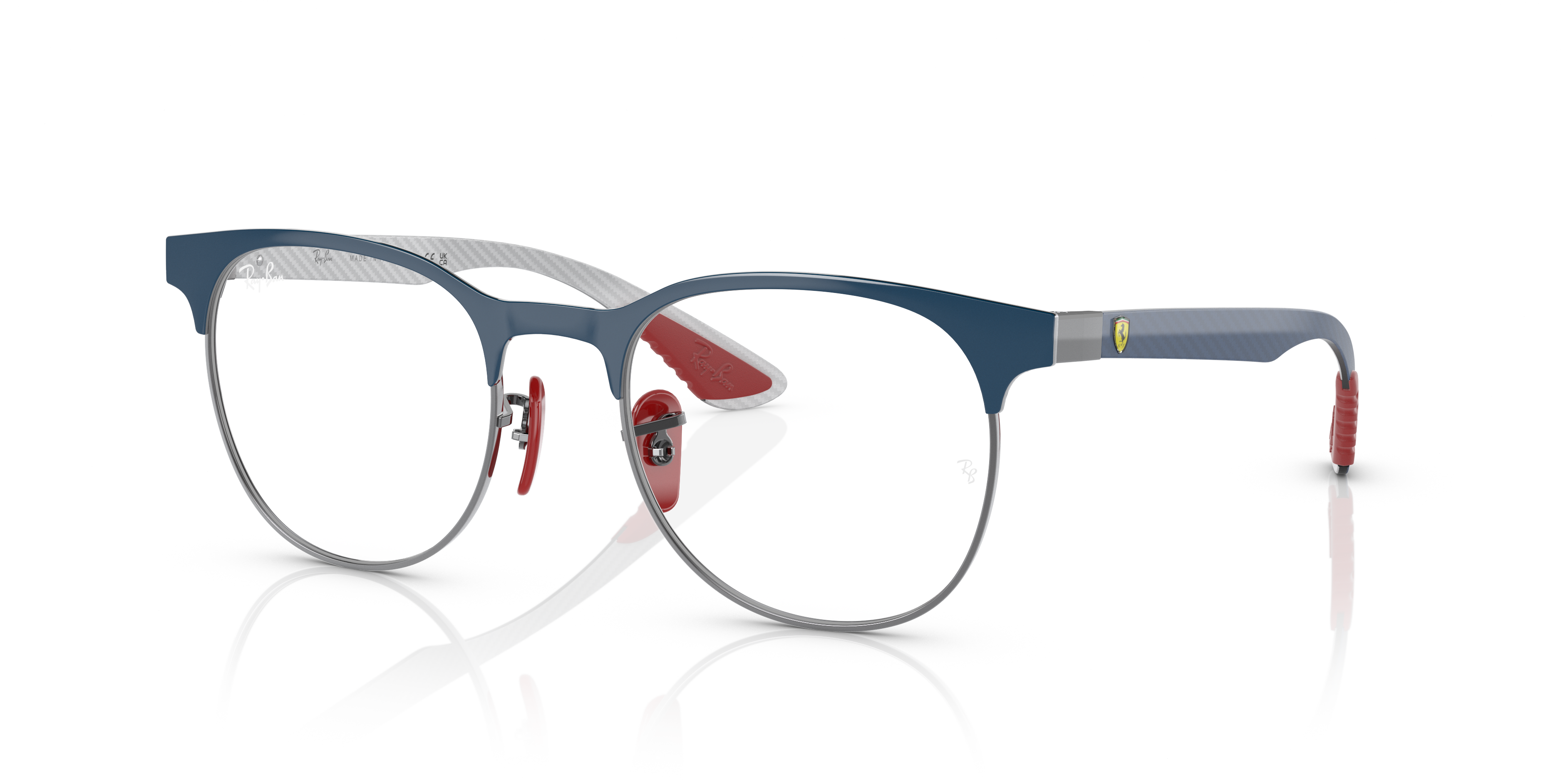 Rb8327m Optics Scuderia Ferrari Collection Eyeglasses with Polished ...