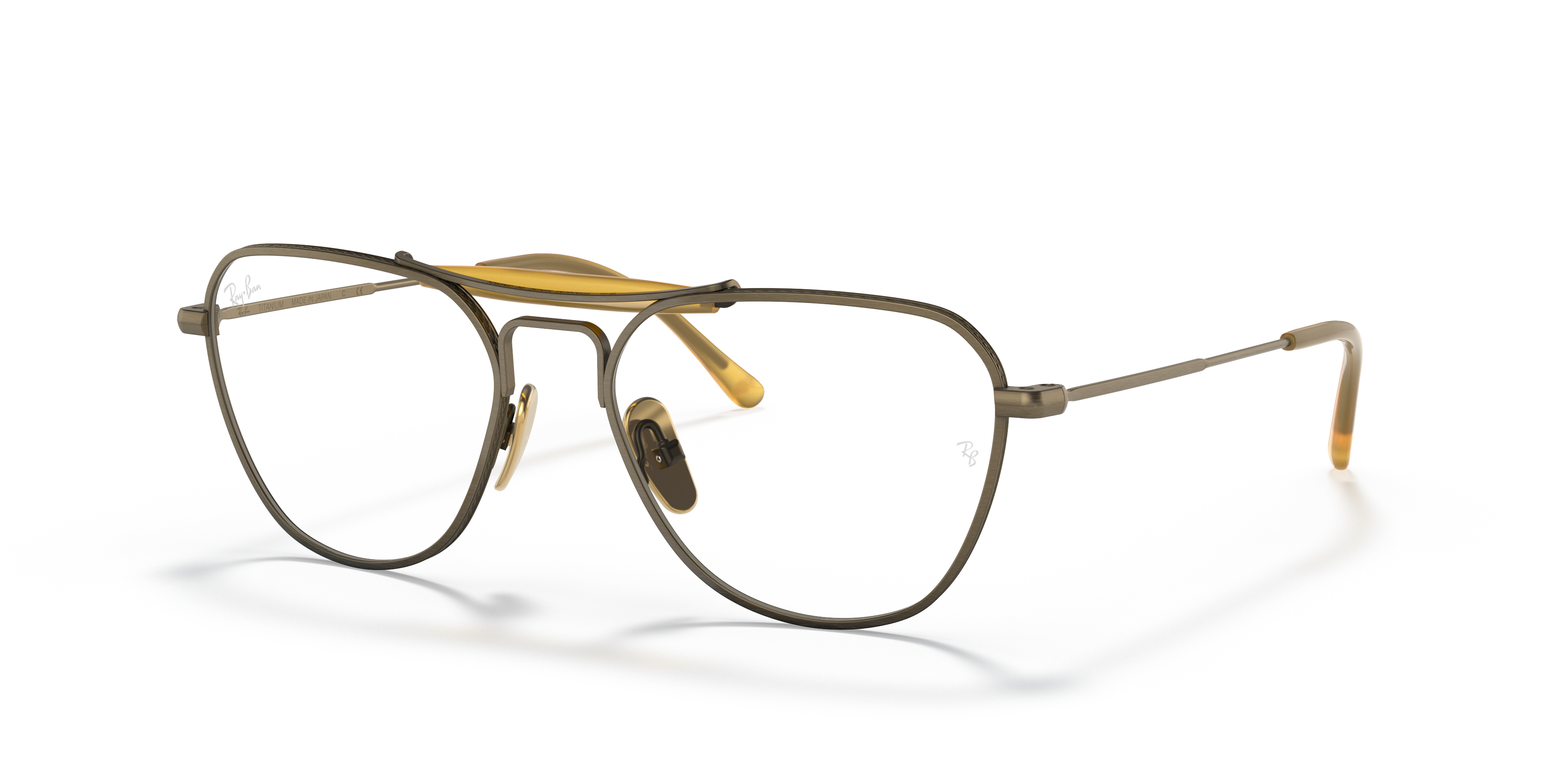 Gafas de Vista Rb8064 Titanium Optics con Montura en Mate Oro ...