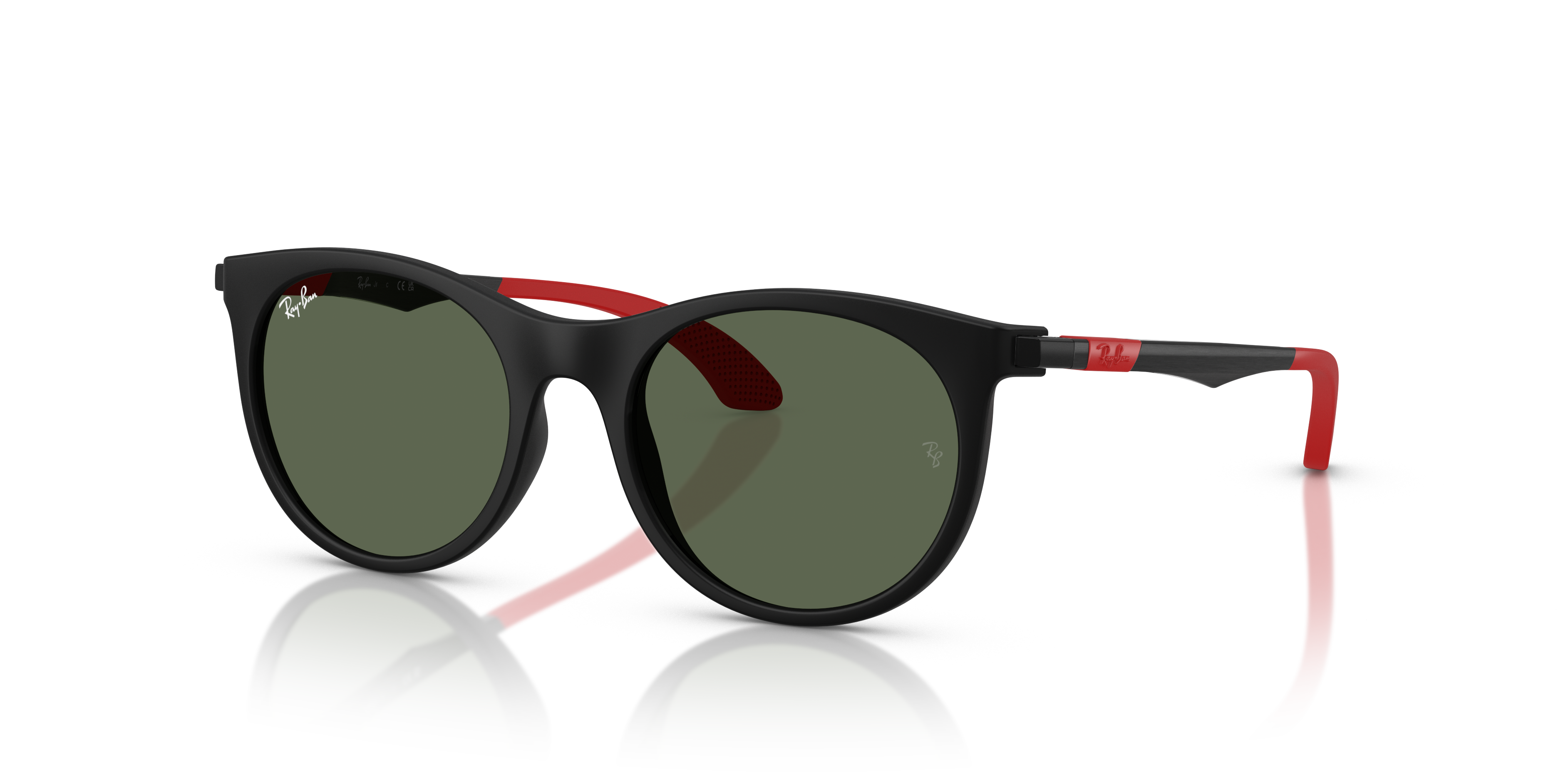 Rb9082s Kids Sonnenbrillen in Matt Schwarz und Dunkelgrün - RB9082S | Ray-Ban® DE