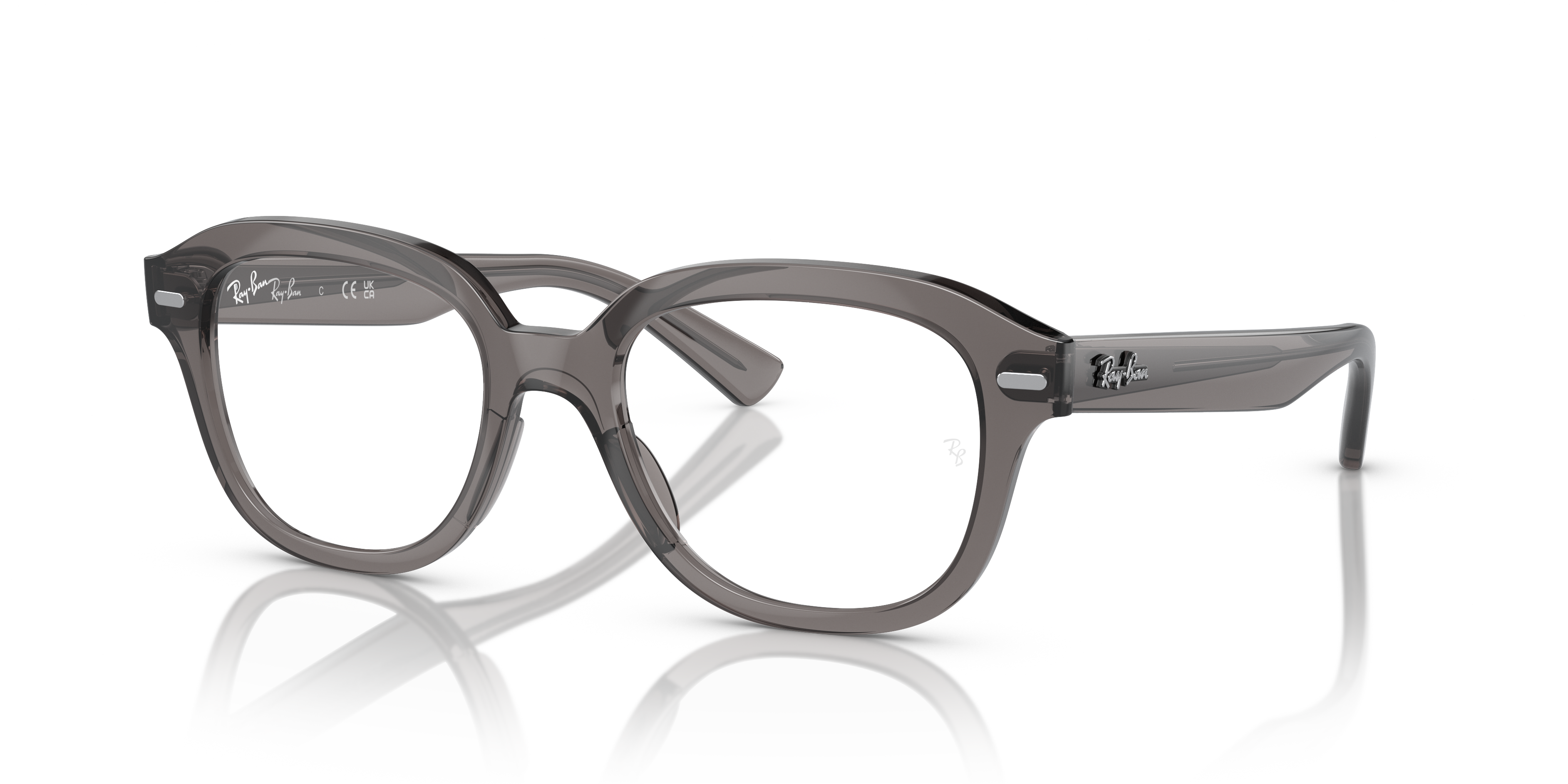 Erik Optics Eyeglasses with Opal Dark Grey Frame - RB7215F | Ray-Ban® US
